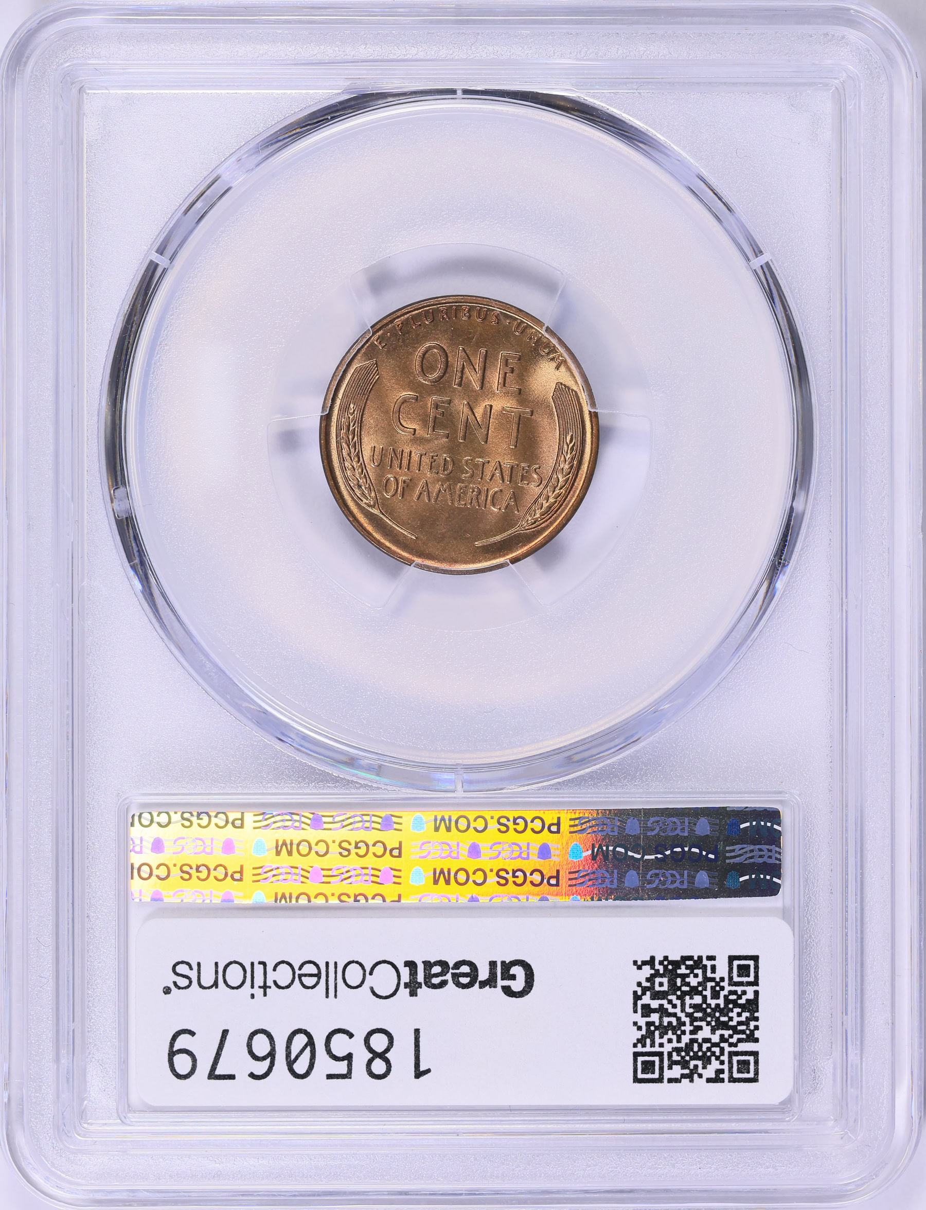 1933 Lincoln Cent PCGS MS-67 RD (Item 1850679) | GreatCollections Coin Auctions