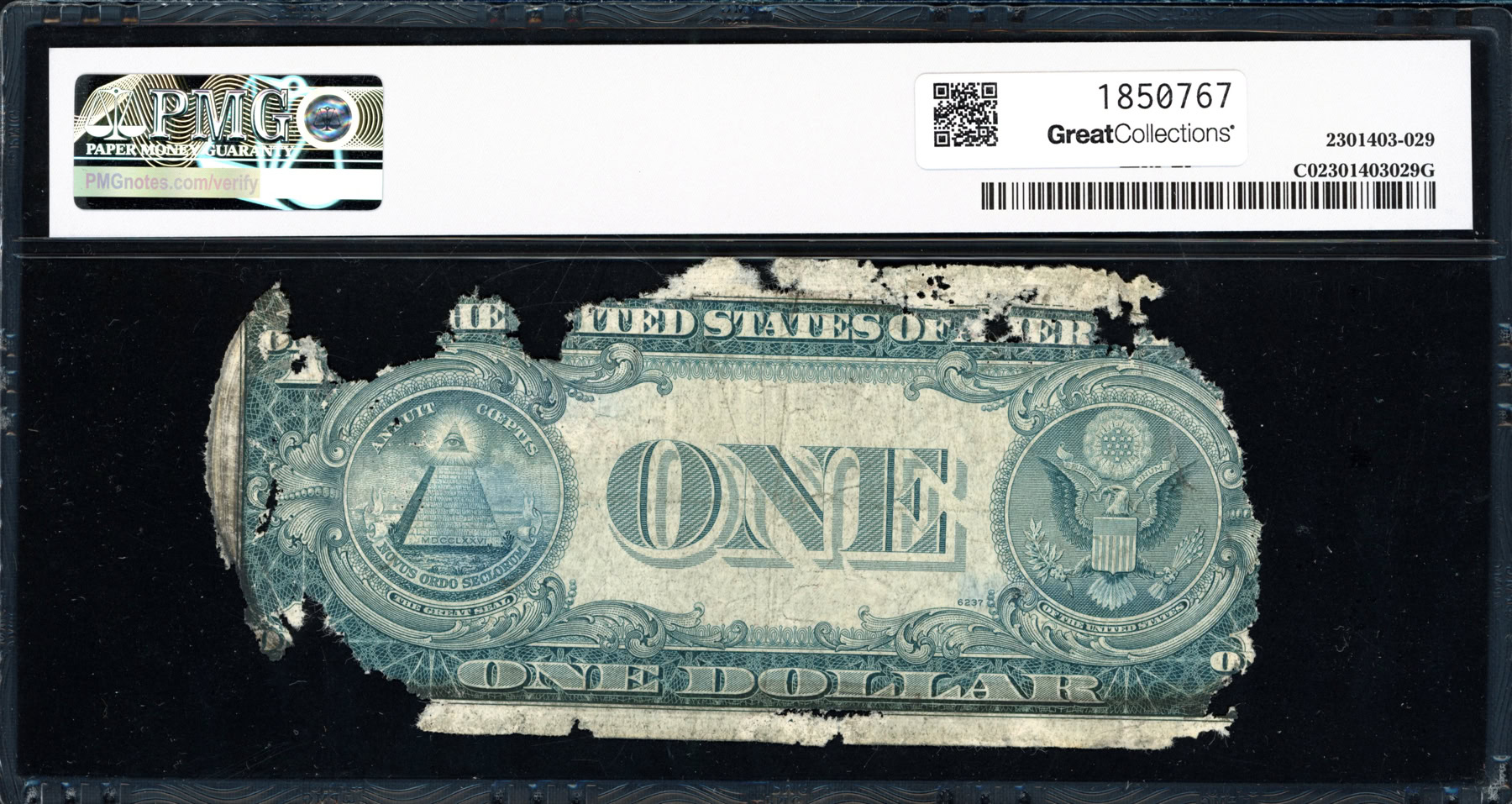 Fr. 1614 (XH Block) 1935E $1 Silver Certificate Note From SS Andrea ...