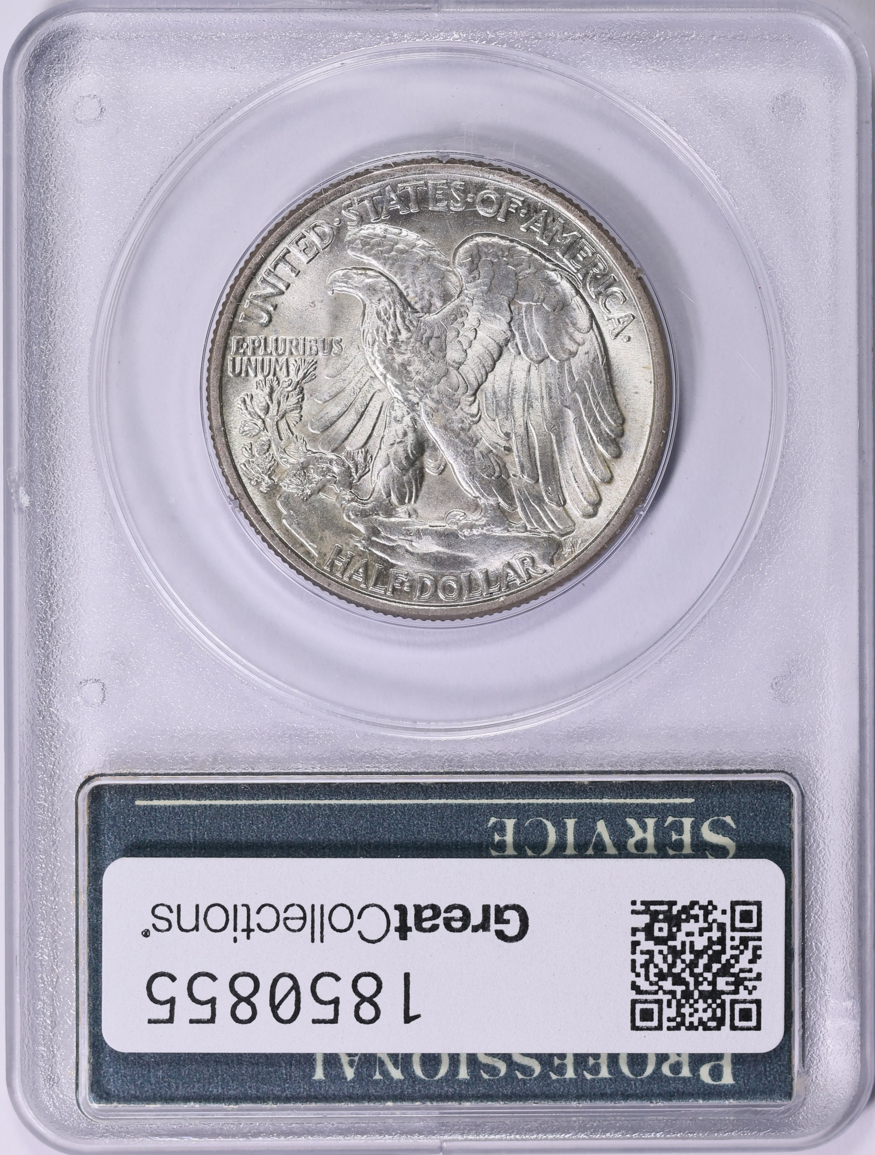 1947 Walking Liberty Half Dollar PCGS MS-64 (CAC Green) OGH (1st Gen) (Item 1850855 ...