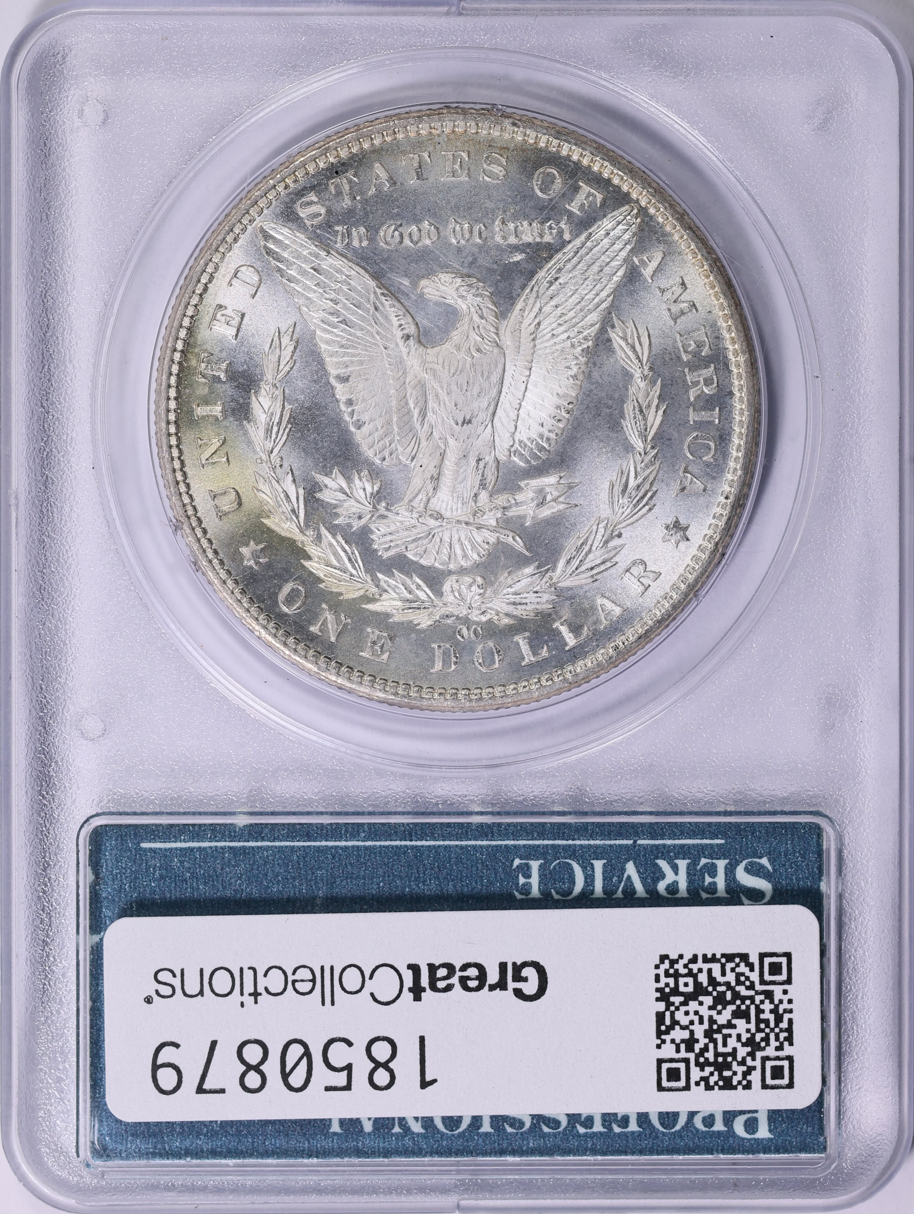 1883-CC Morgan Silver Dollar PCGS MS-63 (CAC Green) OGH (1st Gen) (Item 1850879 ...