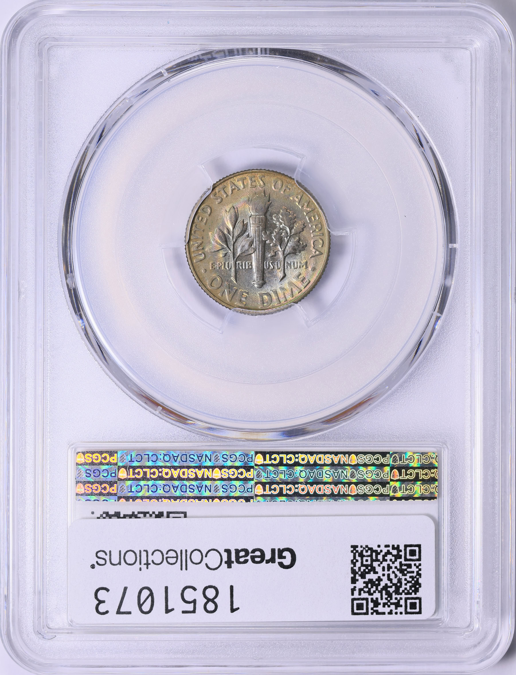 1965 Roosevelt Dime PCGS MS-66 (Toned) (Item 1851073 ...