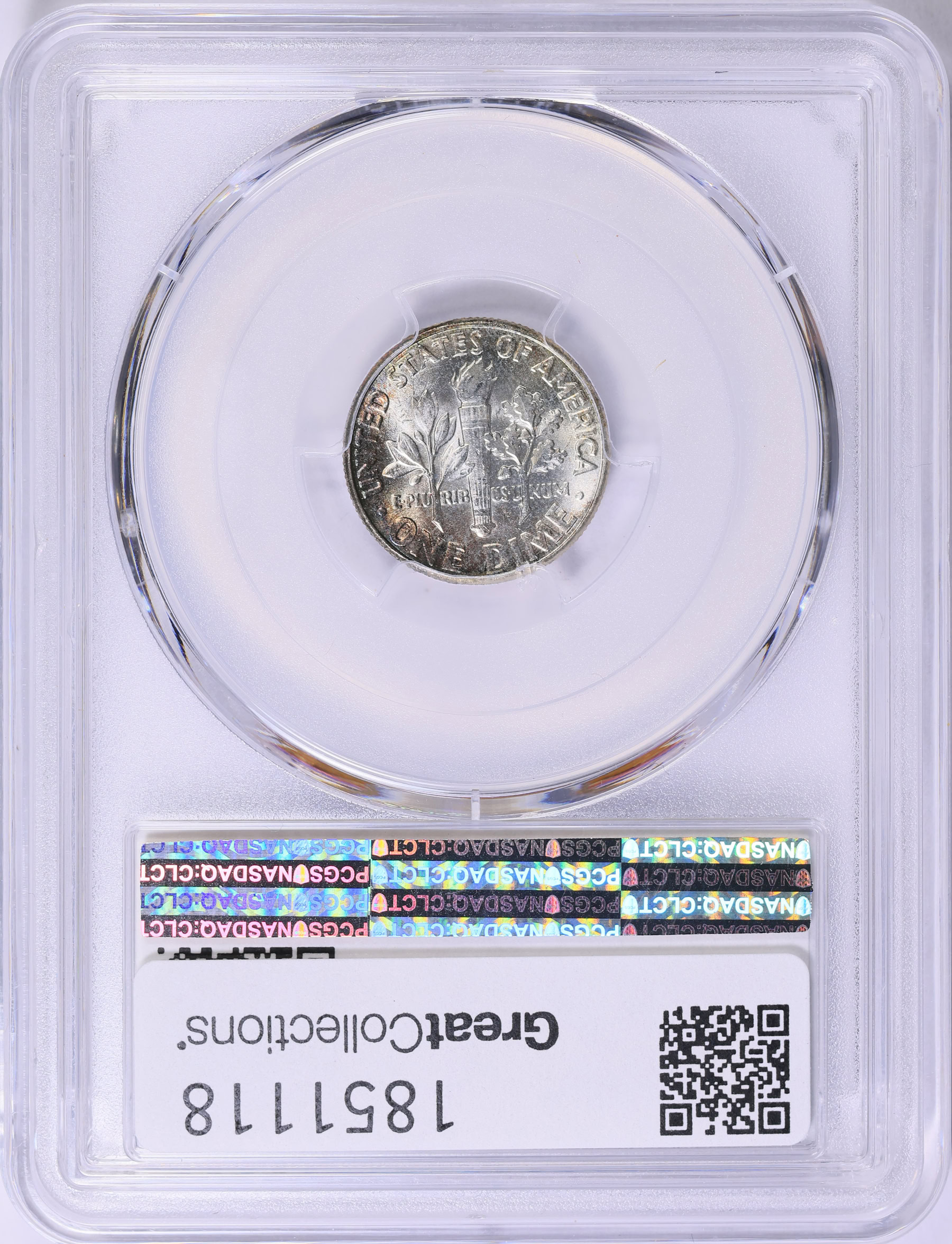 1959 Roosevelt Dime PCGS MS-65 (Toned) (Item 1851118 ...