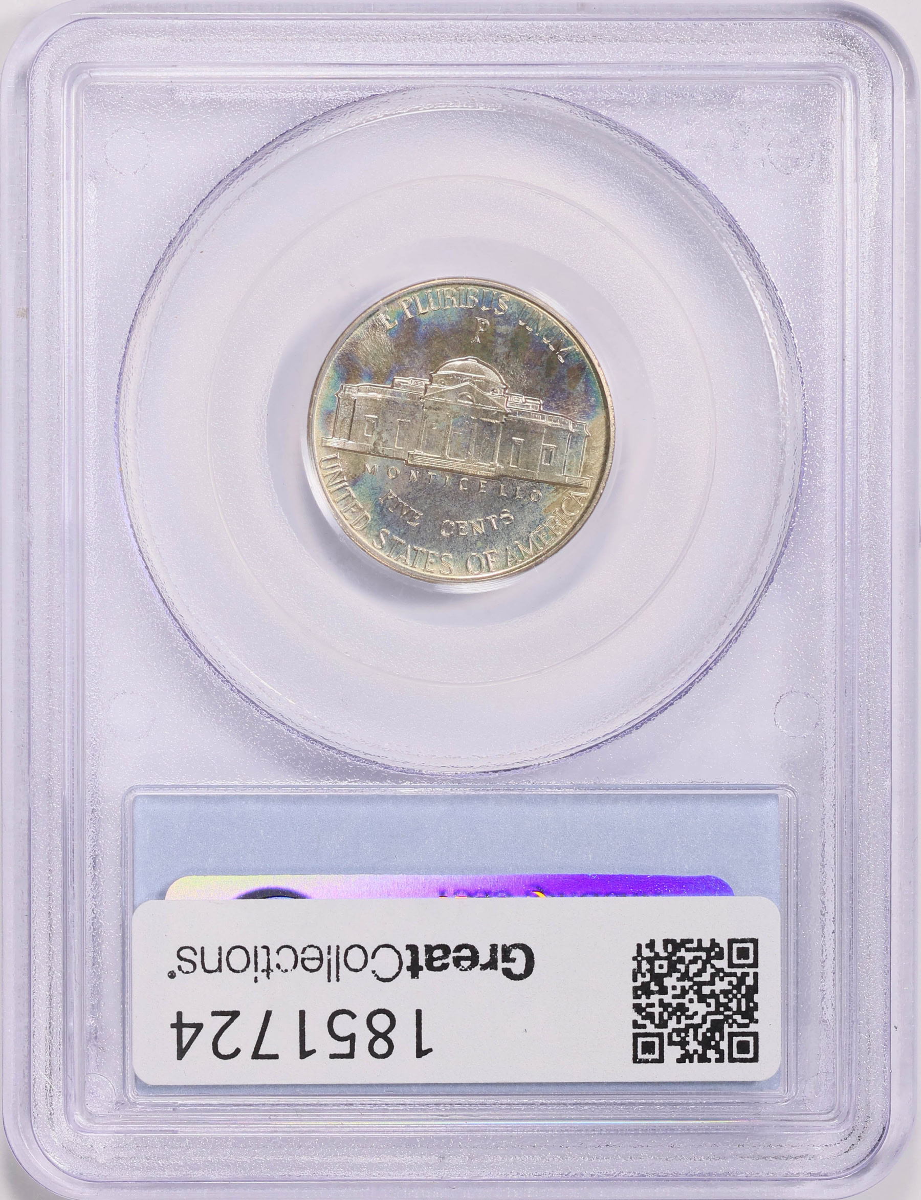1942-P Jefferson Nickel Type 2 PCGS Proof-65 (CAC Green) (Item 1851724 ...