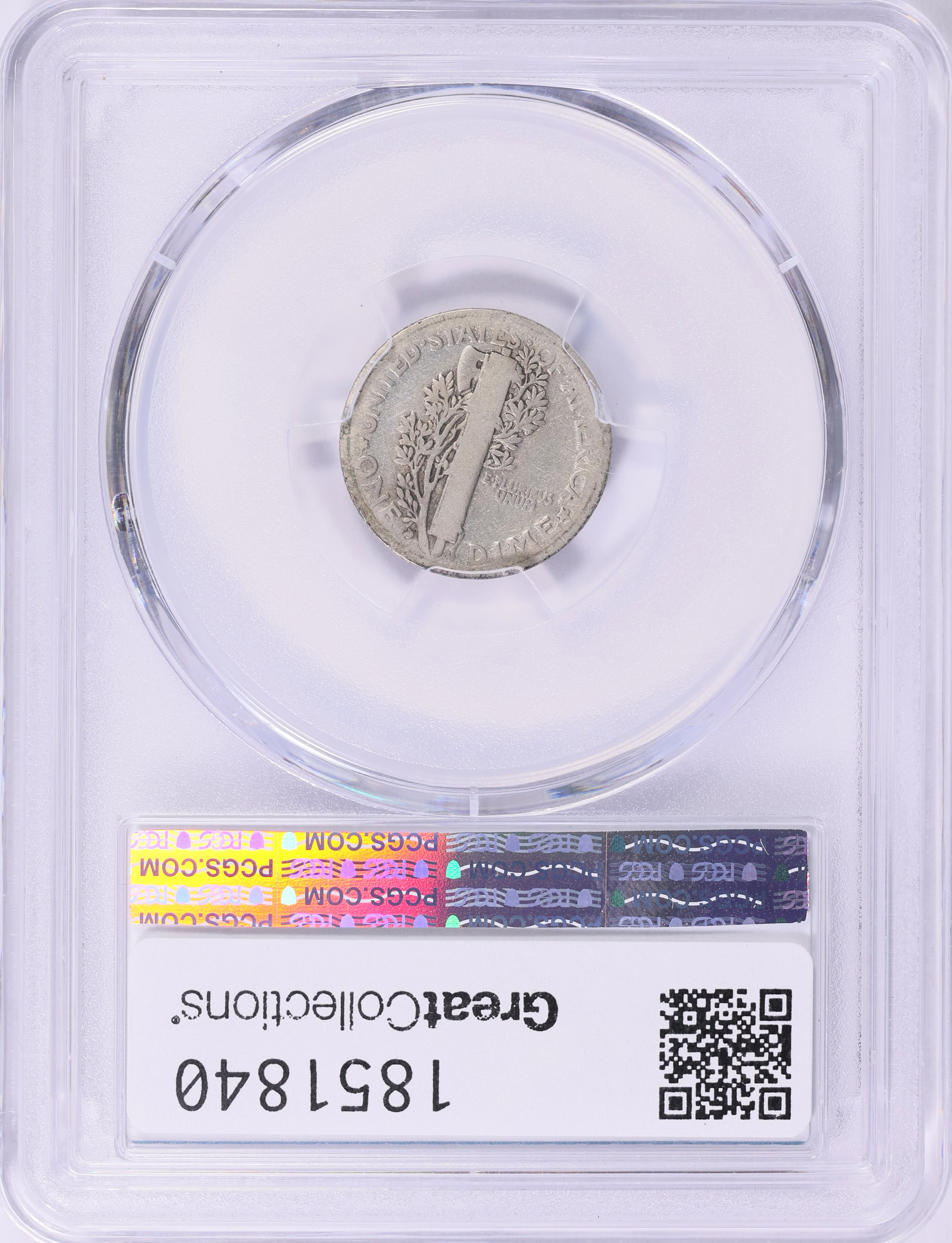 1916-D Mercury Dime PCGS FR-02 (CAC Green) (Item 1851840) | GreatCollections Coin Auctions