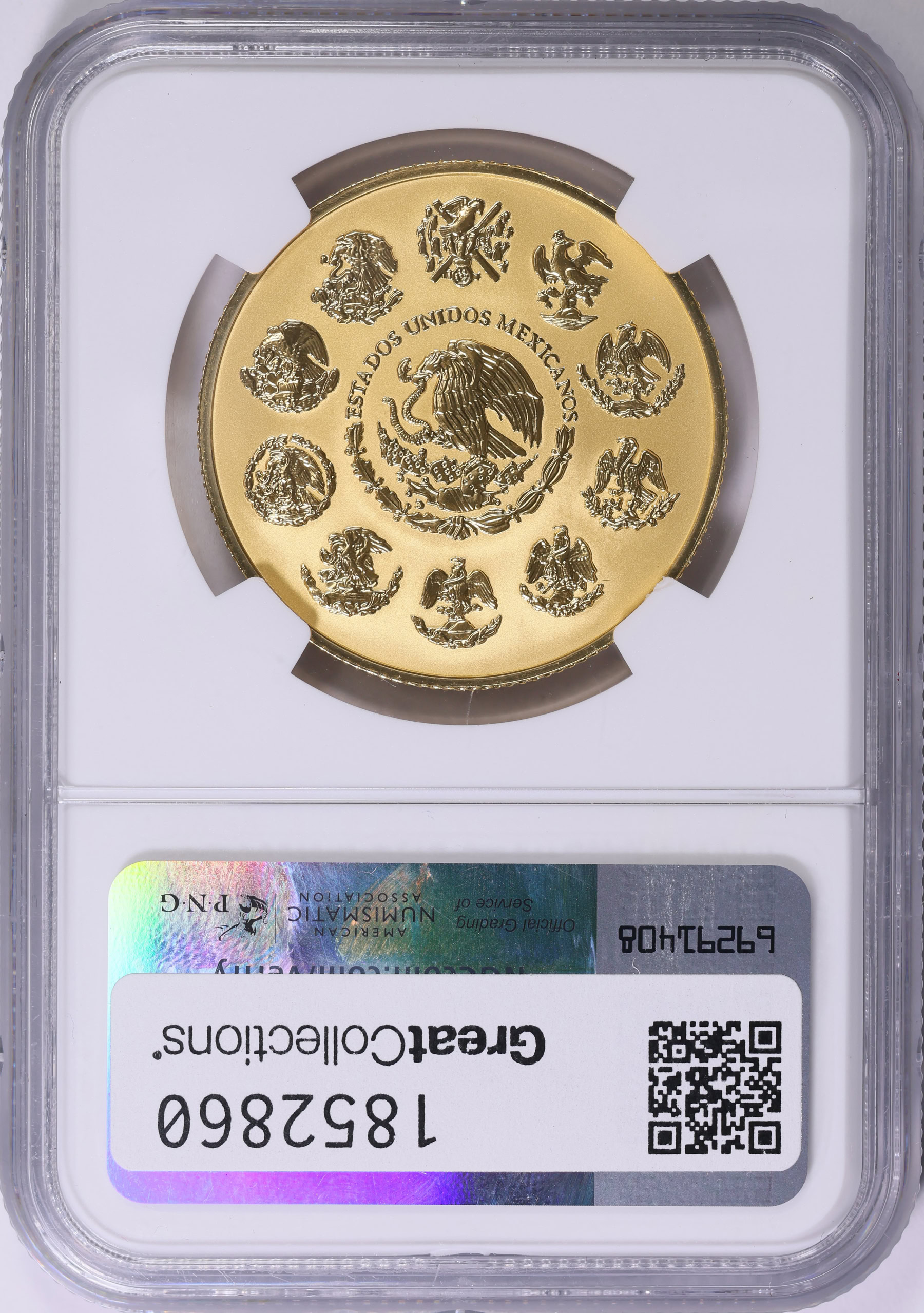 Mexico 2023-Mo Gold Onza Libertad Reverse Proof Early Releases NGC Proof-70 (AGW = 0.999 oz ...