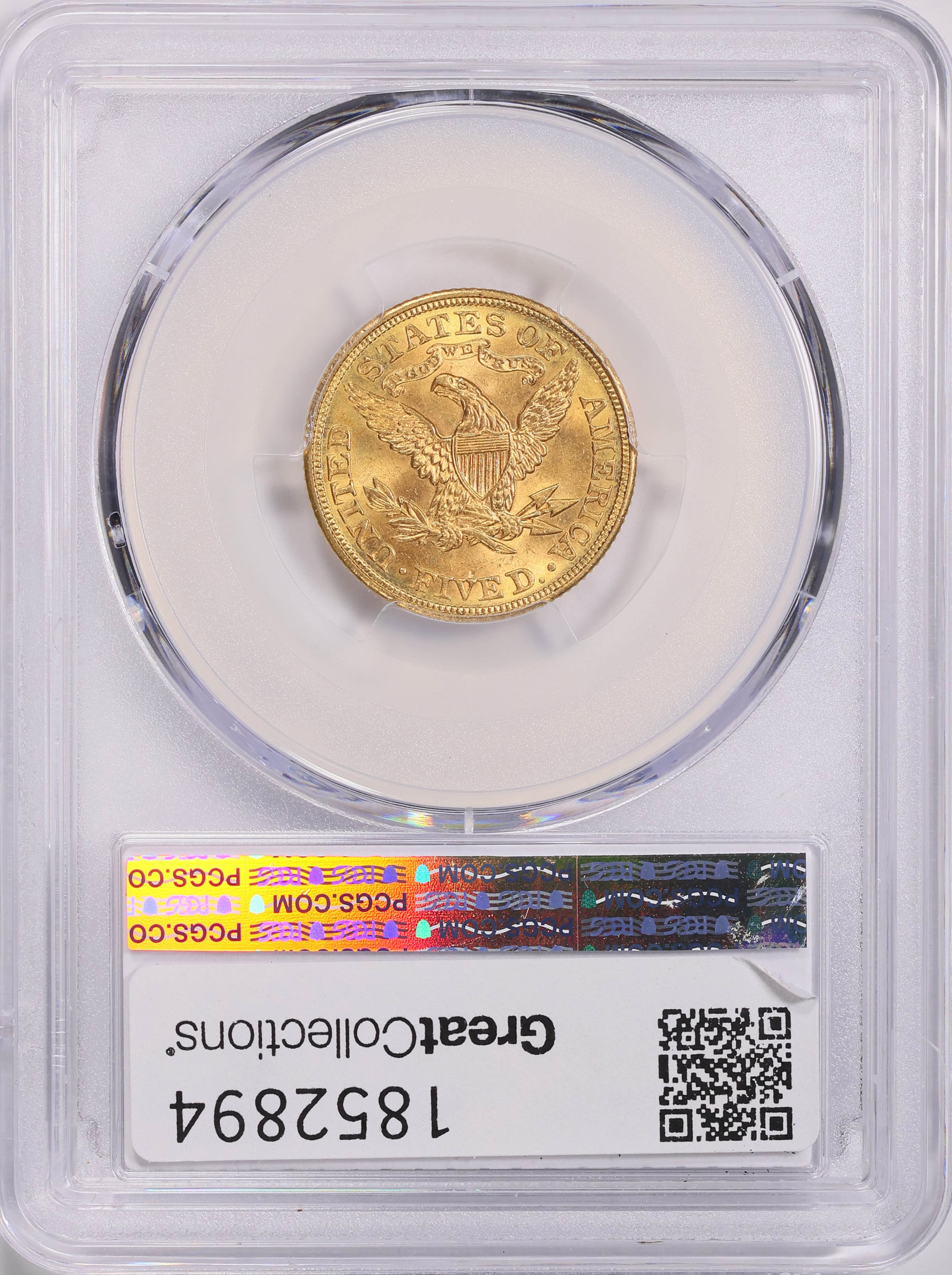 1908 Liberty Gold Half Eagle PCGS MS-64 (Item 1852894 ...
