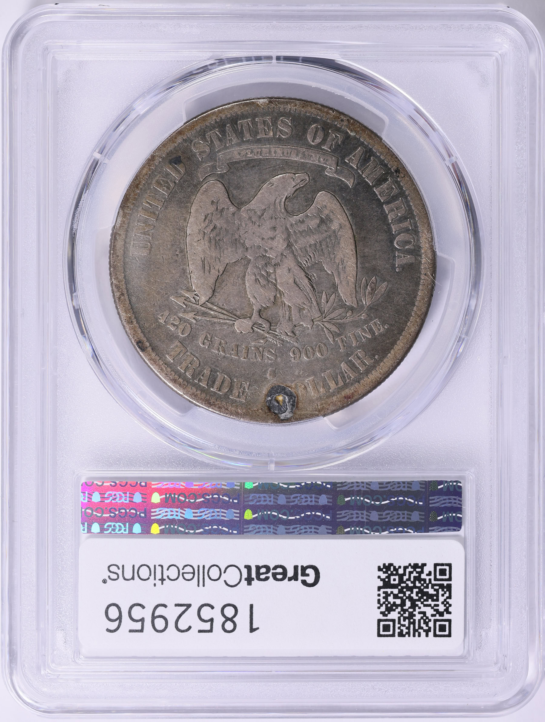 1878-S Trade Silver Dollar PCGS Genuine VG Details (Item 1852956) | GreatCollections Coin Auctions