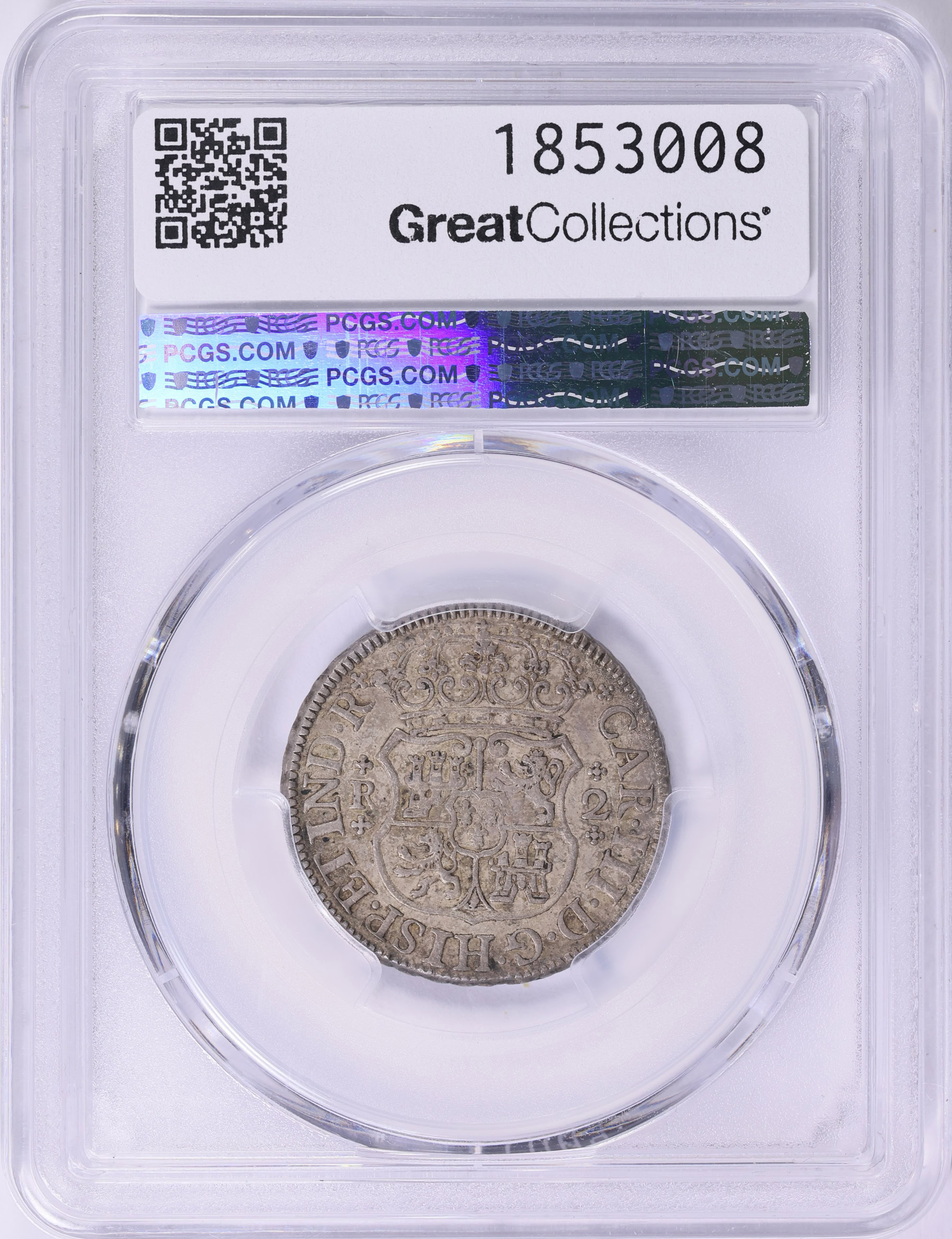 Mexico 1766-Mo M Silver 2 Reales KM-87 PCGS AU-53 (Item 1853008 ...