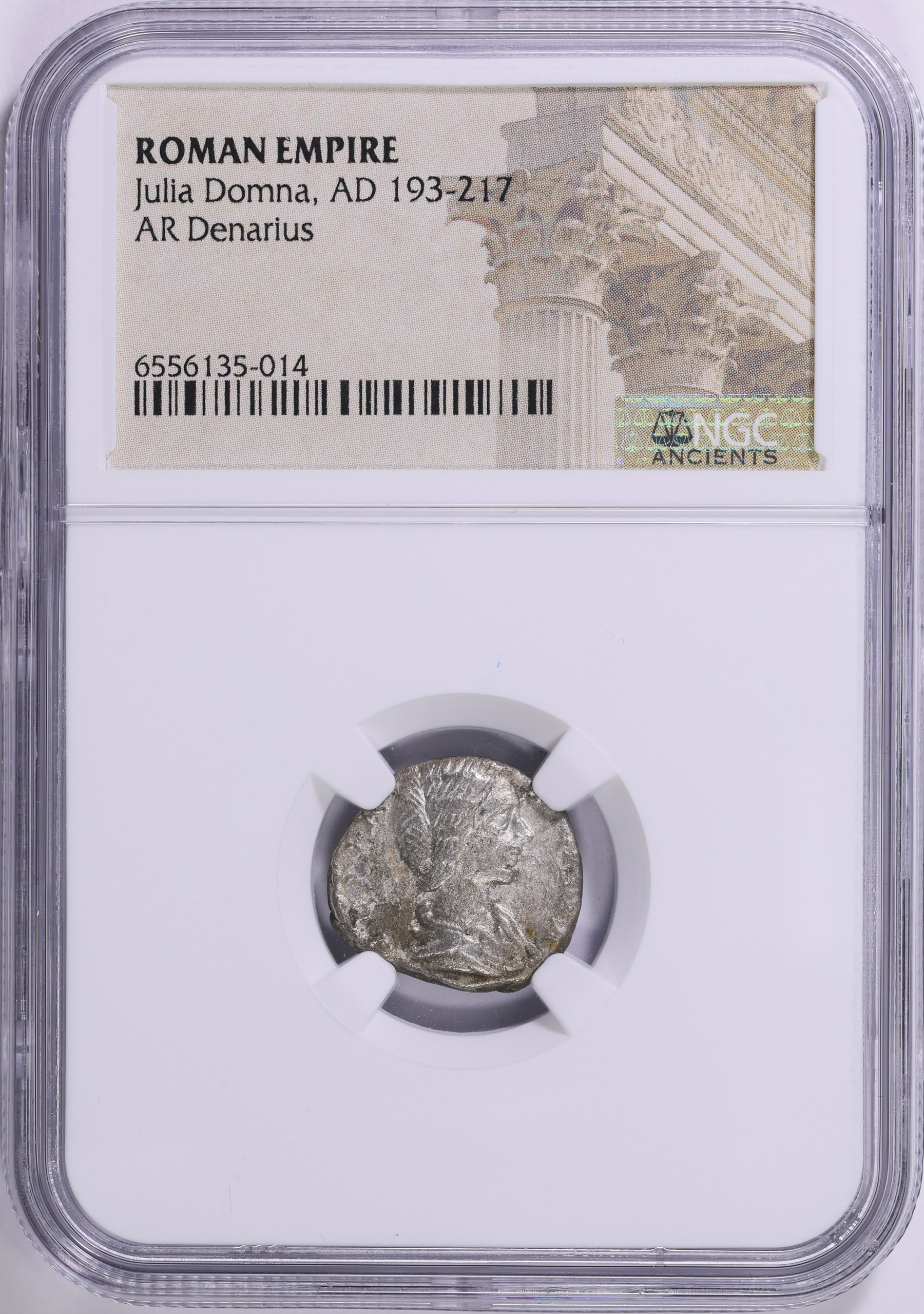 Ancient Roman Empire, Julia Domna Augusta (A.D. 193-217) c.A.D. 198-202 ...