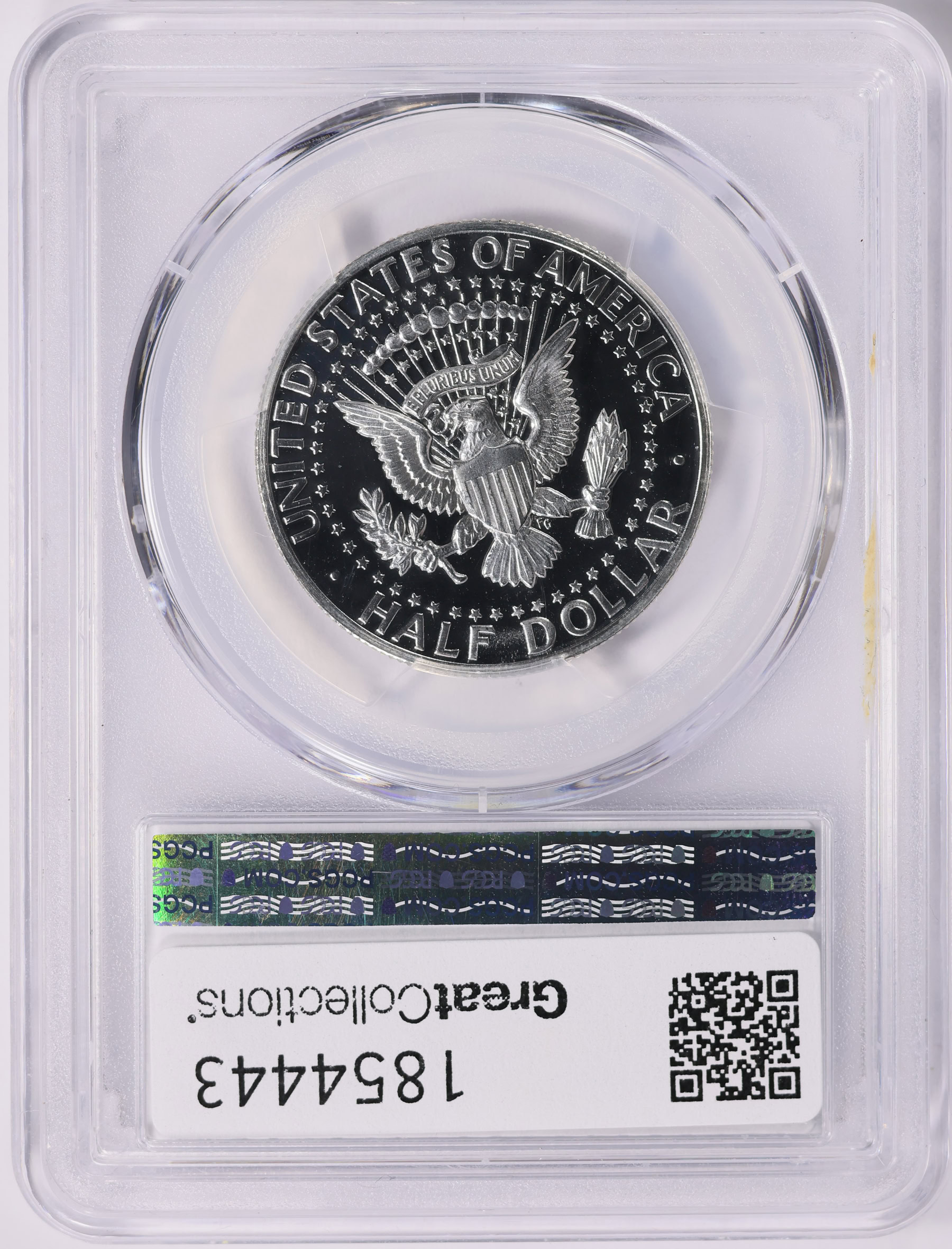 1964 Kennedy Half Dollar Accented Hair PCGS Proof-68 DCAM (Item 1854443) | GreatCollections Coin ...