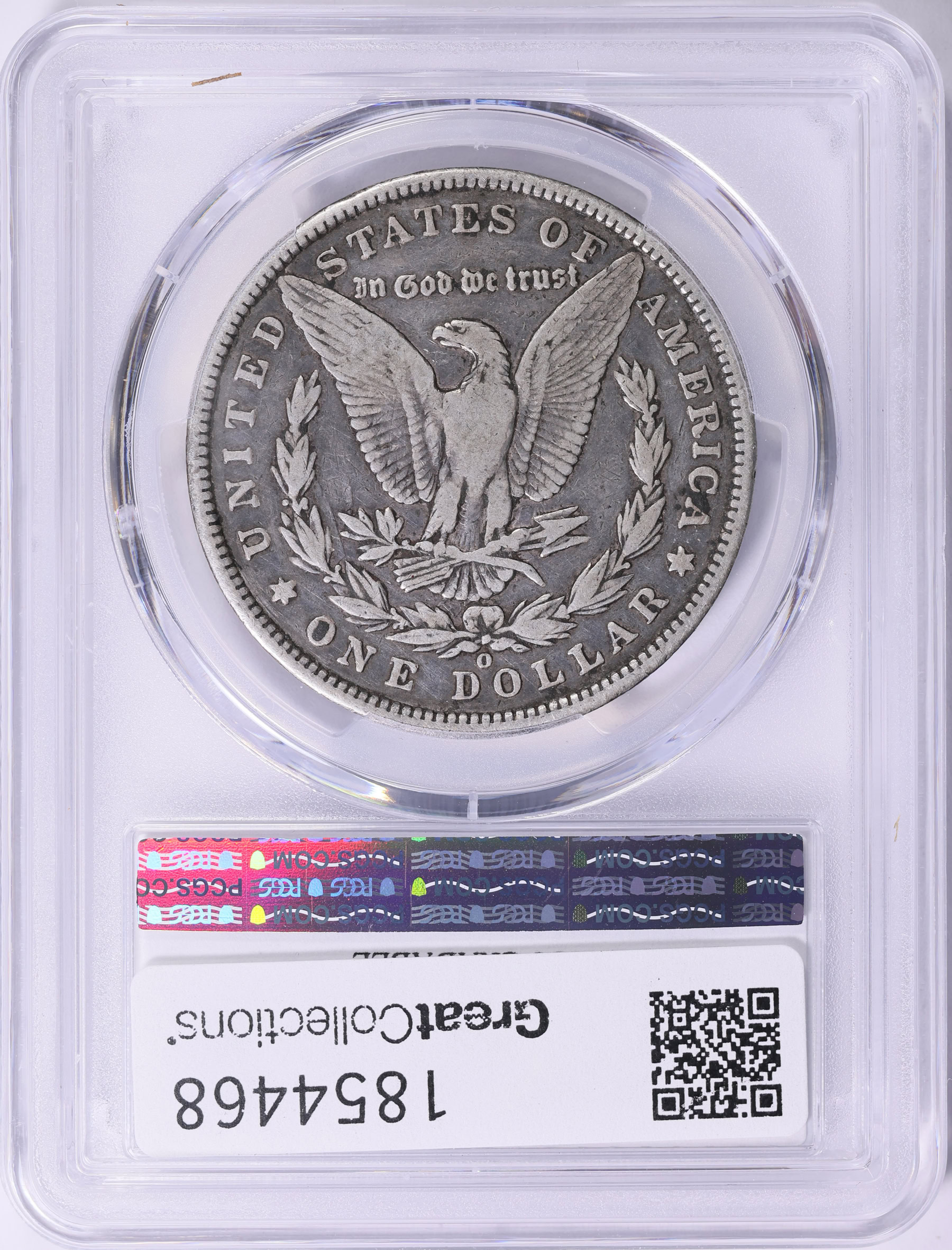 1891-O Morgan Silver Dollar Clashed E VAM-1A Top 100 PCGS Genuine VF Details (Item 1854468 ...