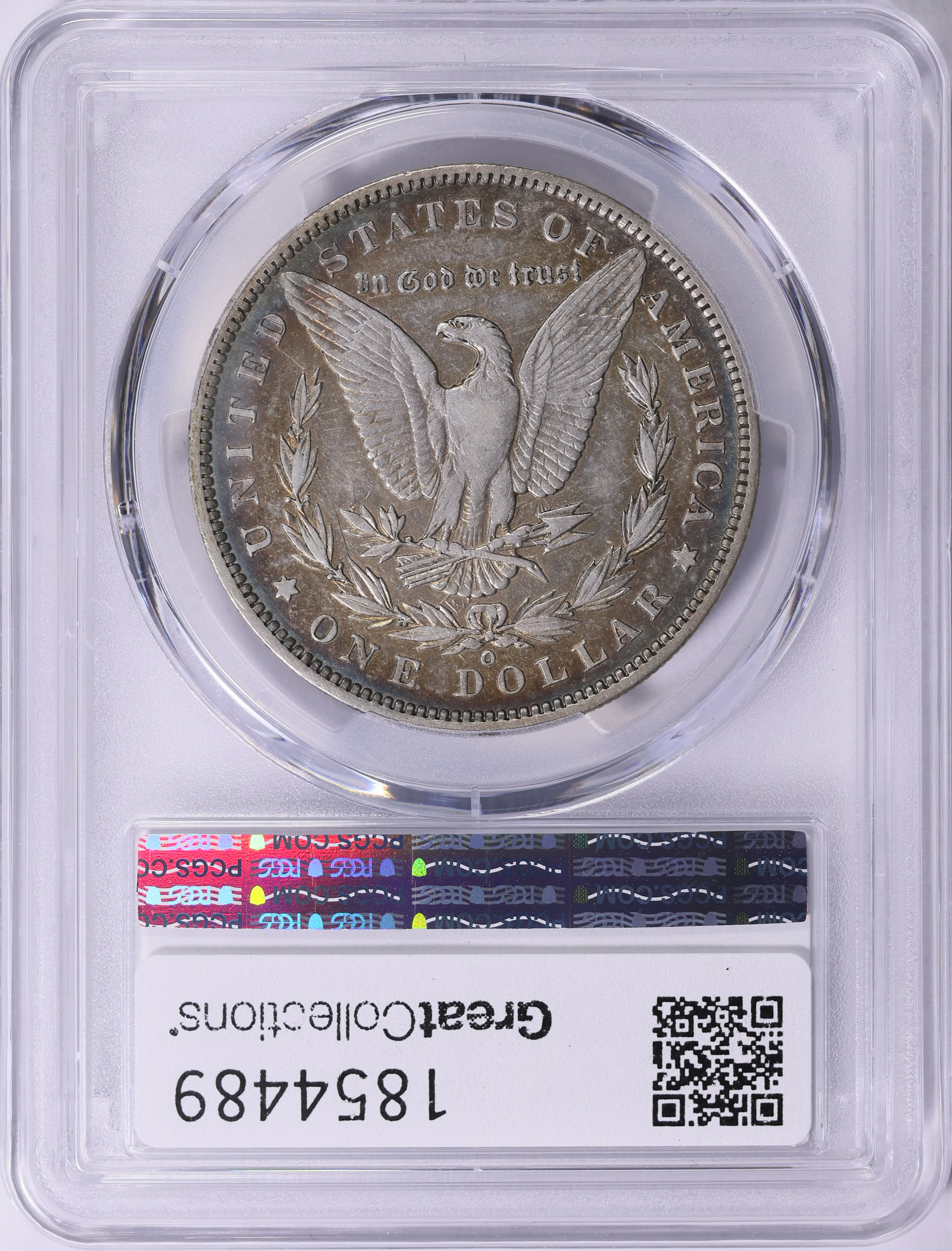 1891-O Morgan Silver Dollar Clashed E VAM-1A Top 100 PCGS XF-45 (Toned) (Item 1854489 ...