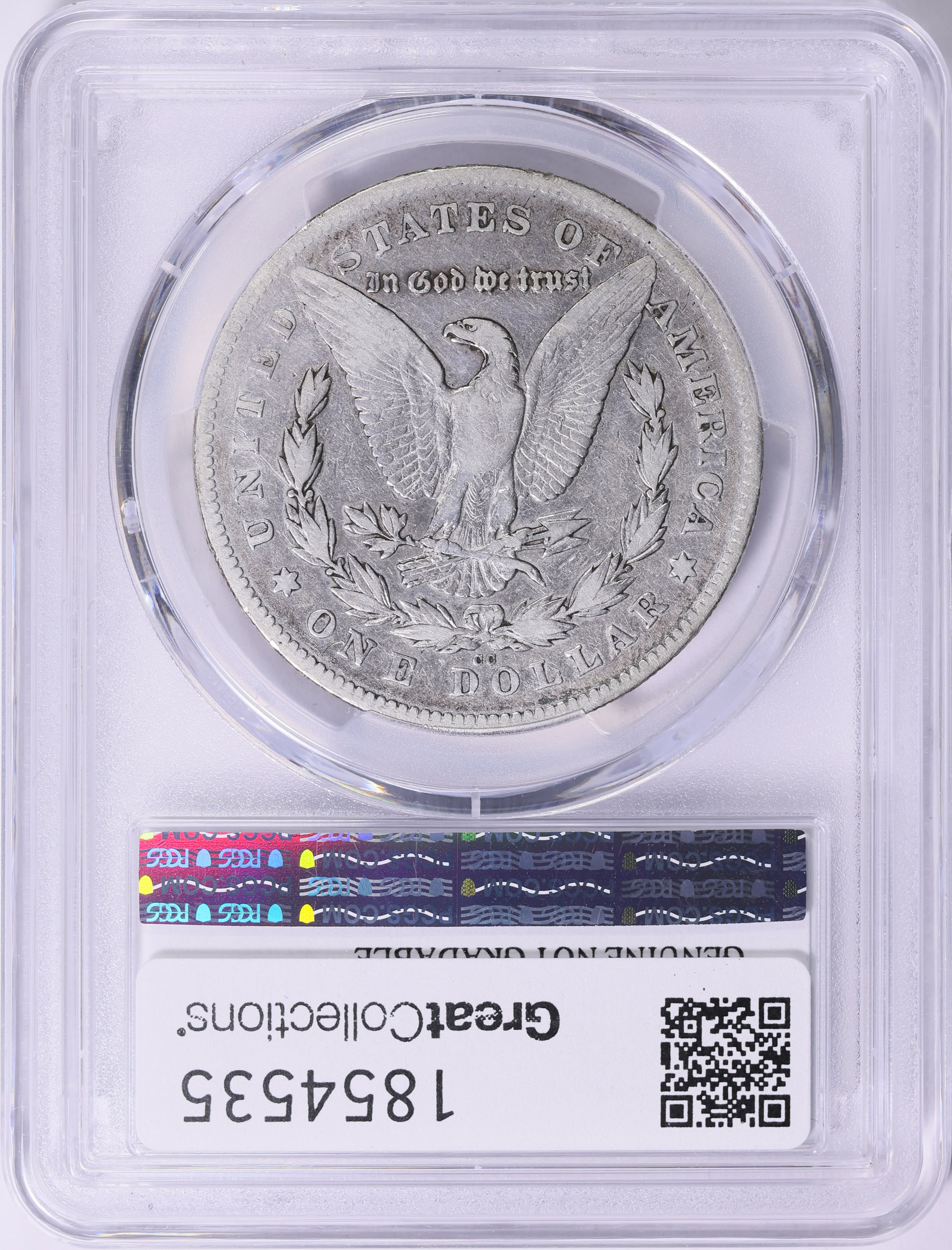1880/79-CC Morgan Silver Dollar 80/79 Reverse of 78 VAM-4 Top 100 PCGS Genuine VF Details (Item ...