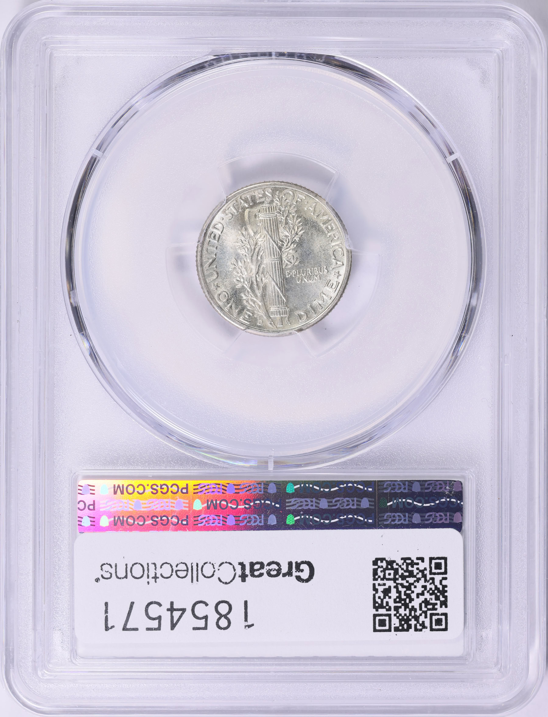 1941-D Mercury Dime PCGS MS-66 FB (Item 1854571) | GreatCollections Coin Auctions