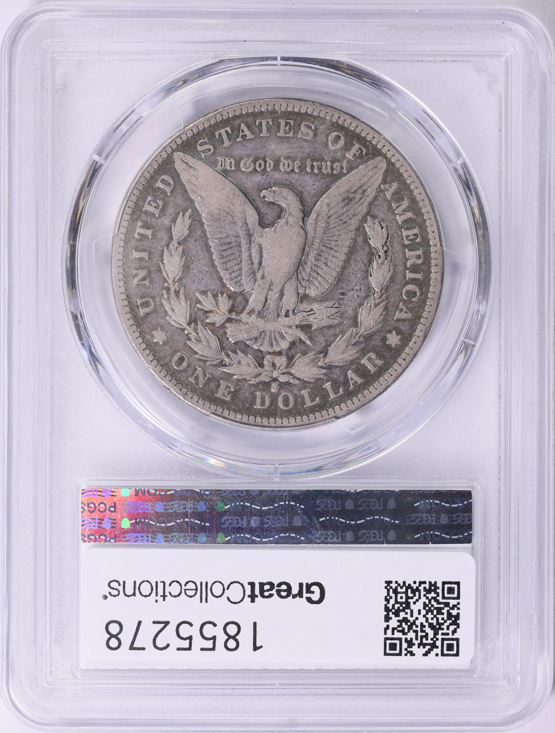 1893-S Morgan Silver Dollar PCGS F-12 (CAC Green) (Toned) (Item 1855278) | GreatCollections Coin ...