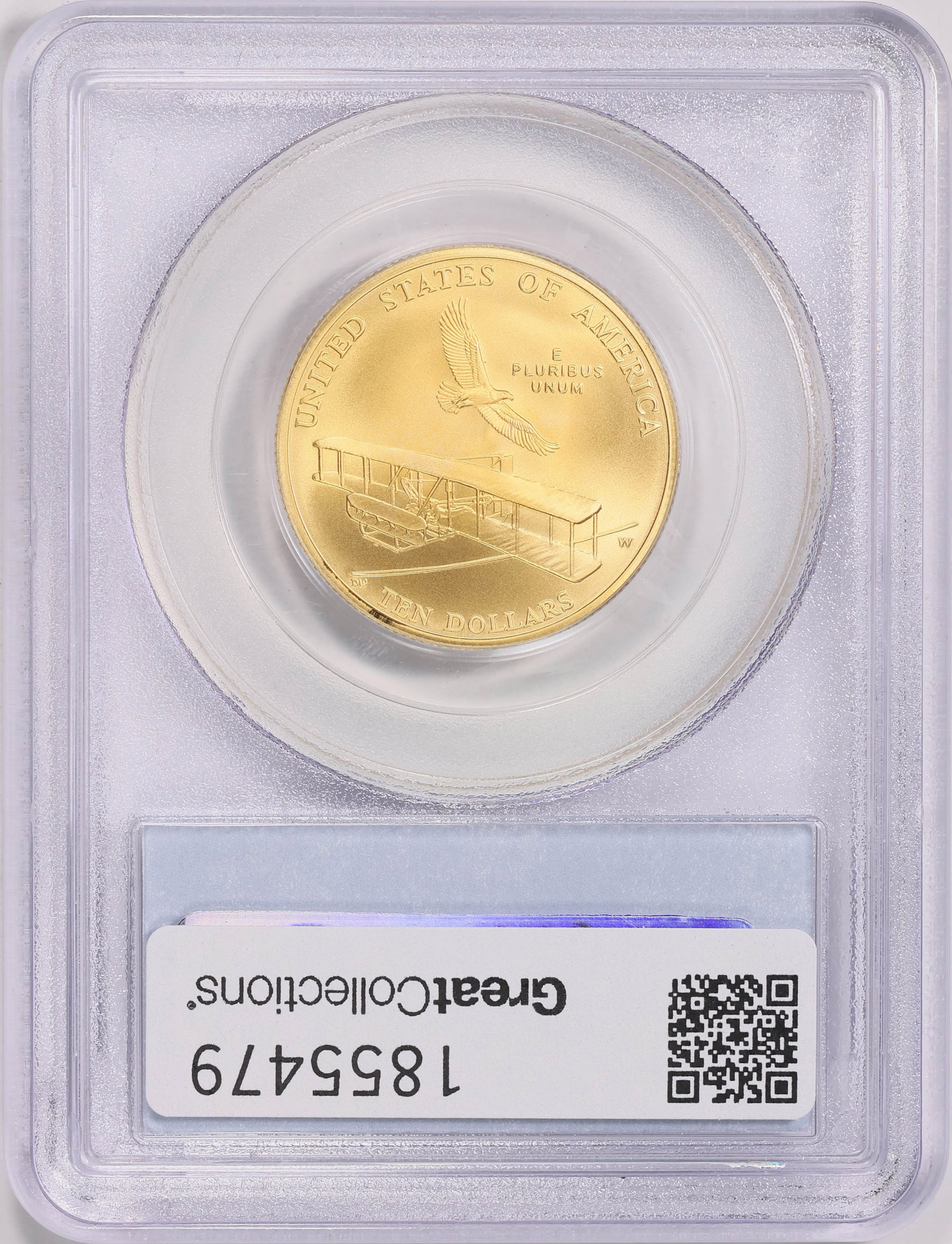 2003-W First Flight Centennial Gold $10 PCGS MS-70 (Item 1855479 ...