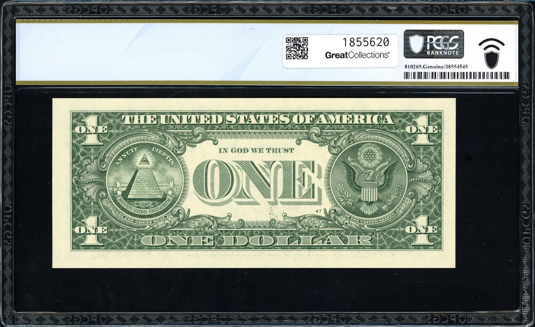 Fr. 3004-E (EB Block) 2017 $1 Richmond Federal Reserve Note Carranza ...