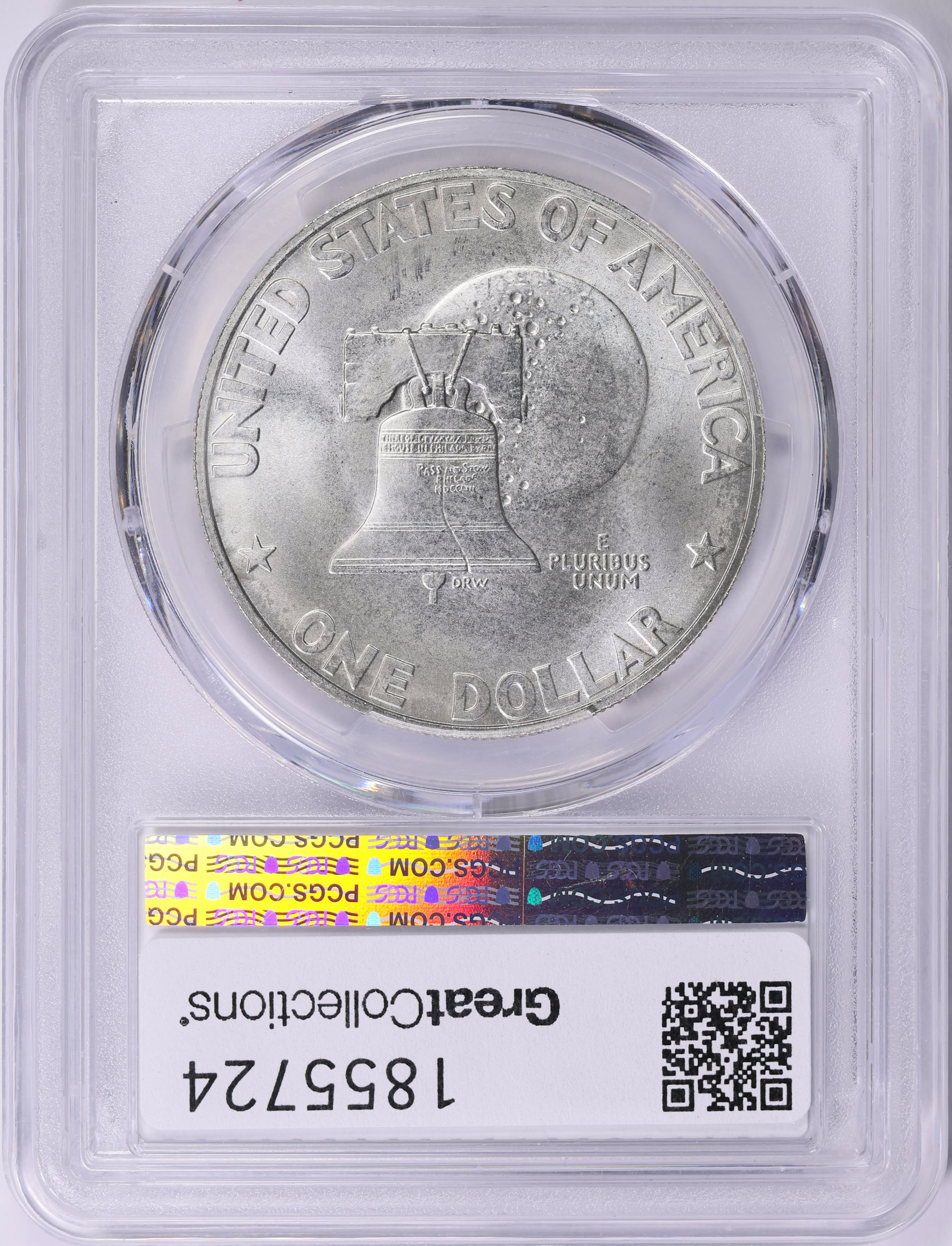 1976-S Eisenhower Dollar Silver PCGS MS-68 (CAC Green) (Item 1855724) | GreatCollections Coin ...