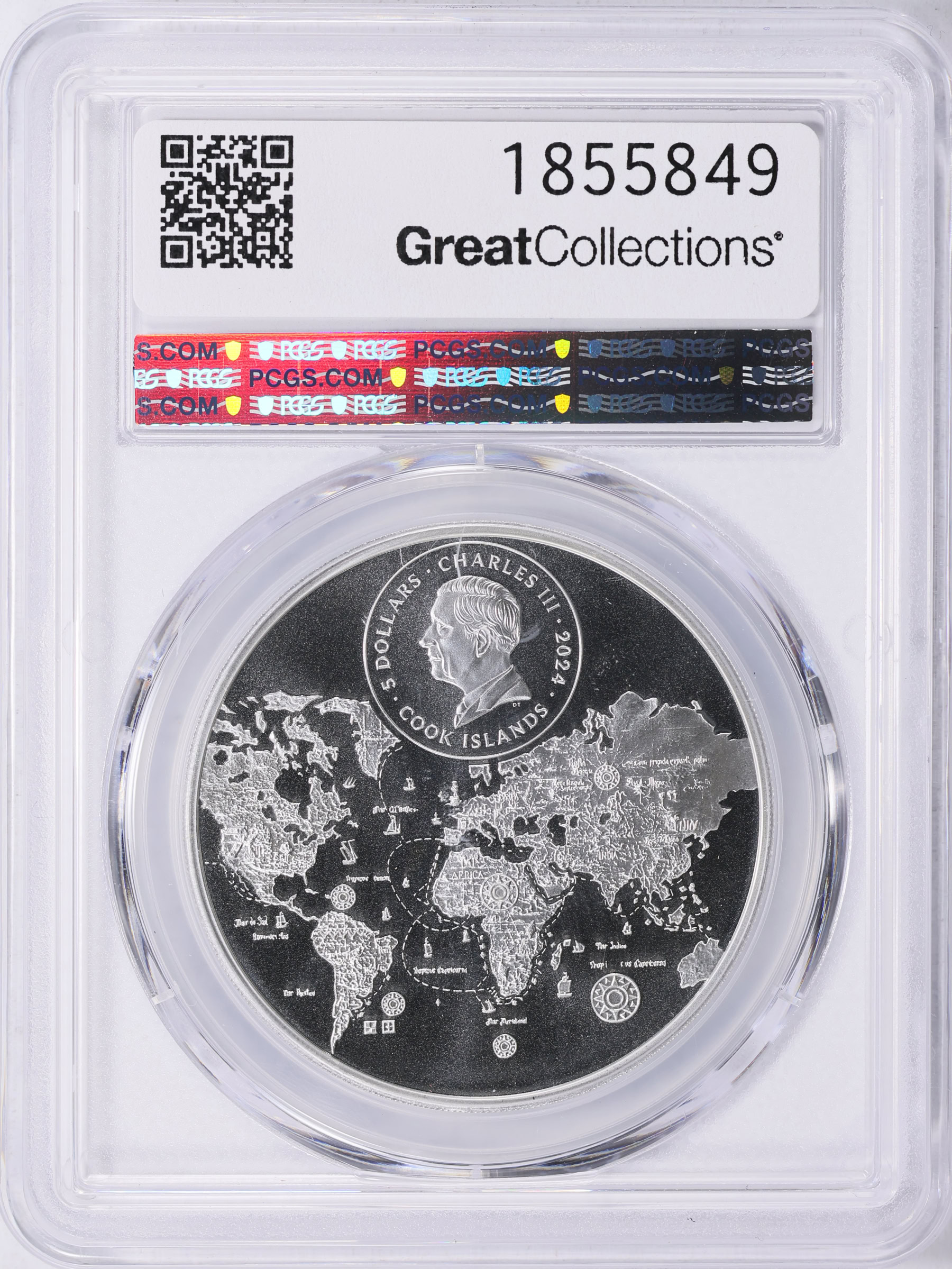 Cook Islands 2024 Silver $5 The Twelve Apostles Beauty of the World ...