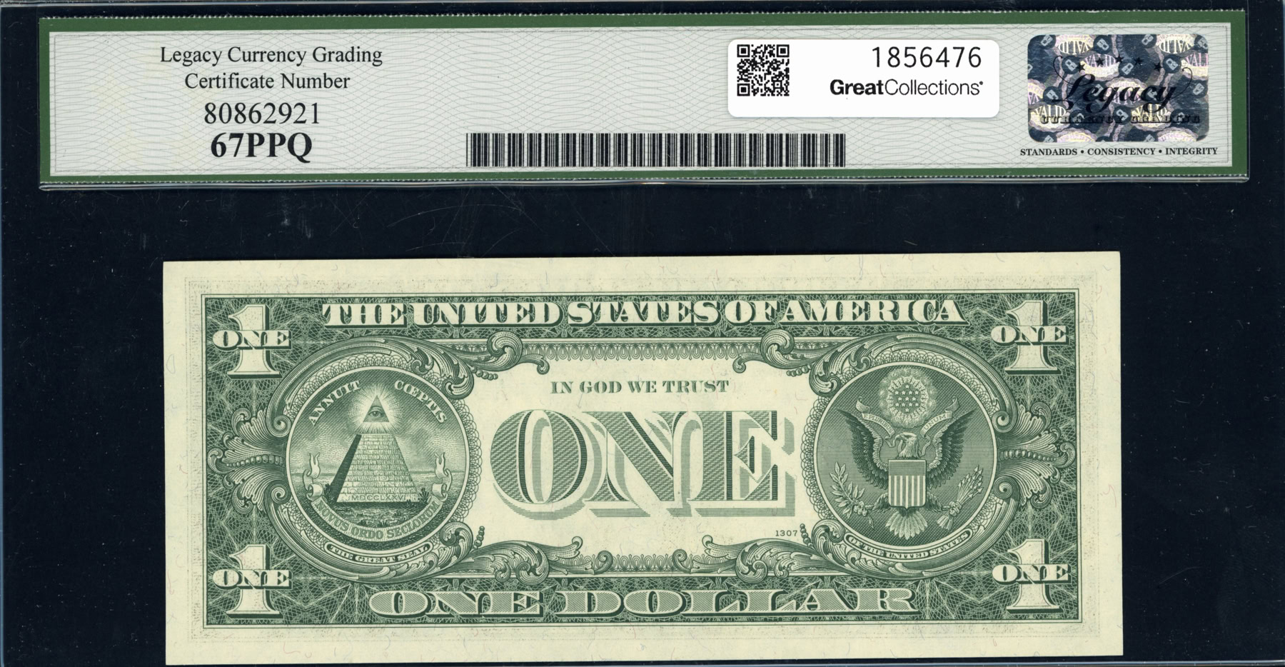 Fr. 1904-A (AA Block) 1969A $1 Boston Federal Reserve Note Kabis ...