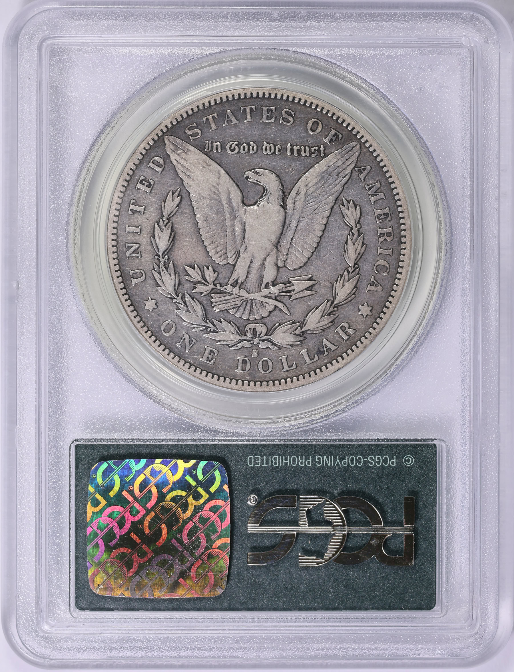 1893-S Morgan Silver Dollar PCGS F-15 OGH (Item 1856551) | GreatCollections Coin Auctions