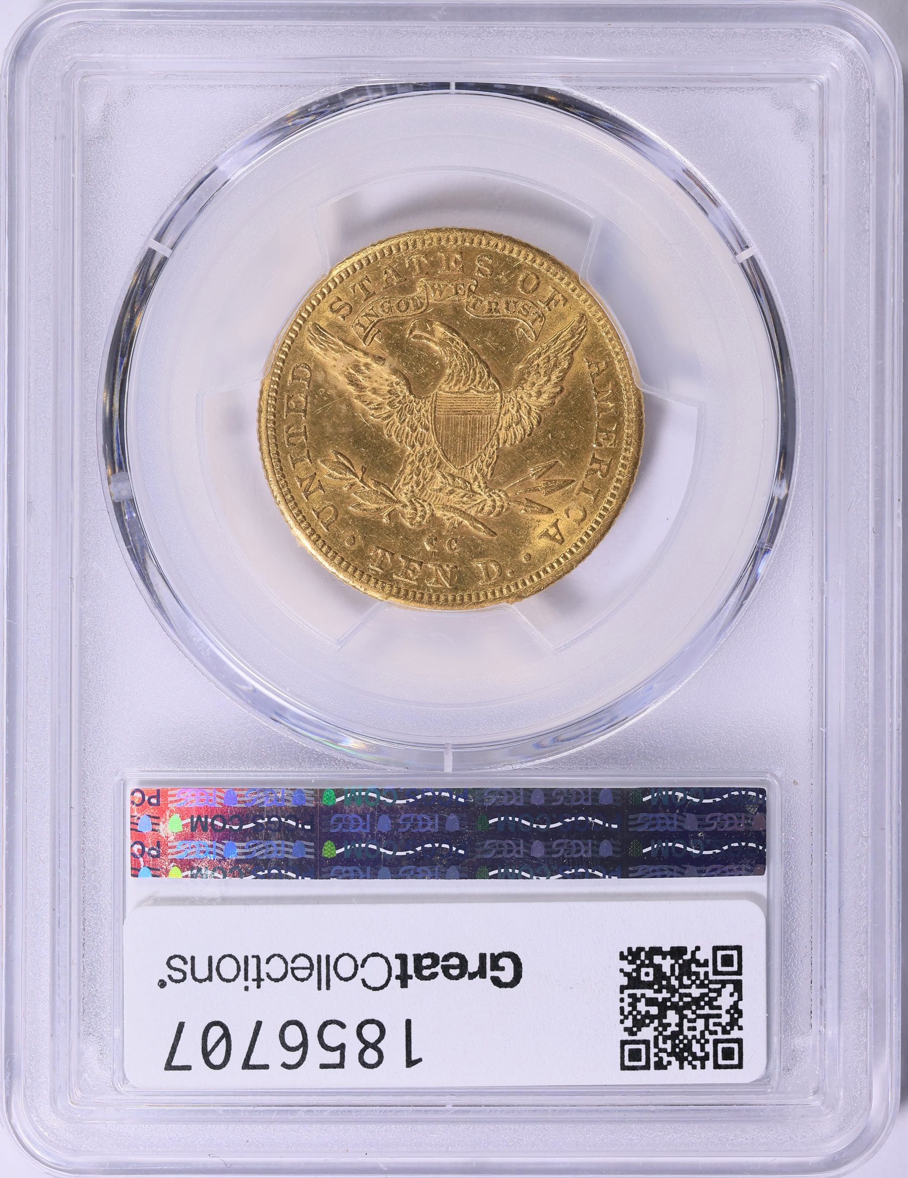 1891-CC Liberty Gold Eagle PCGS AU-55 (Item 1856707) | GreatCollections Coin Auctions