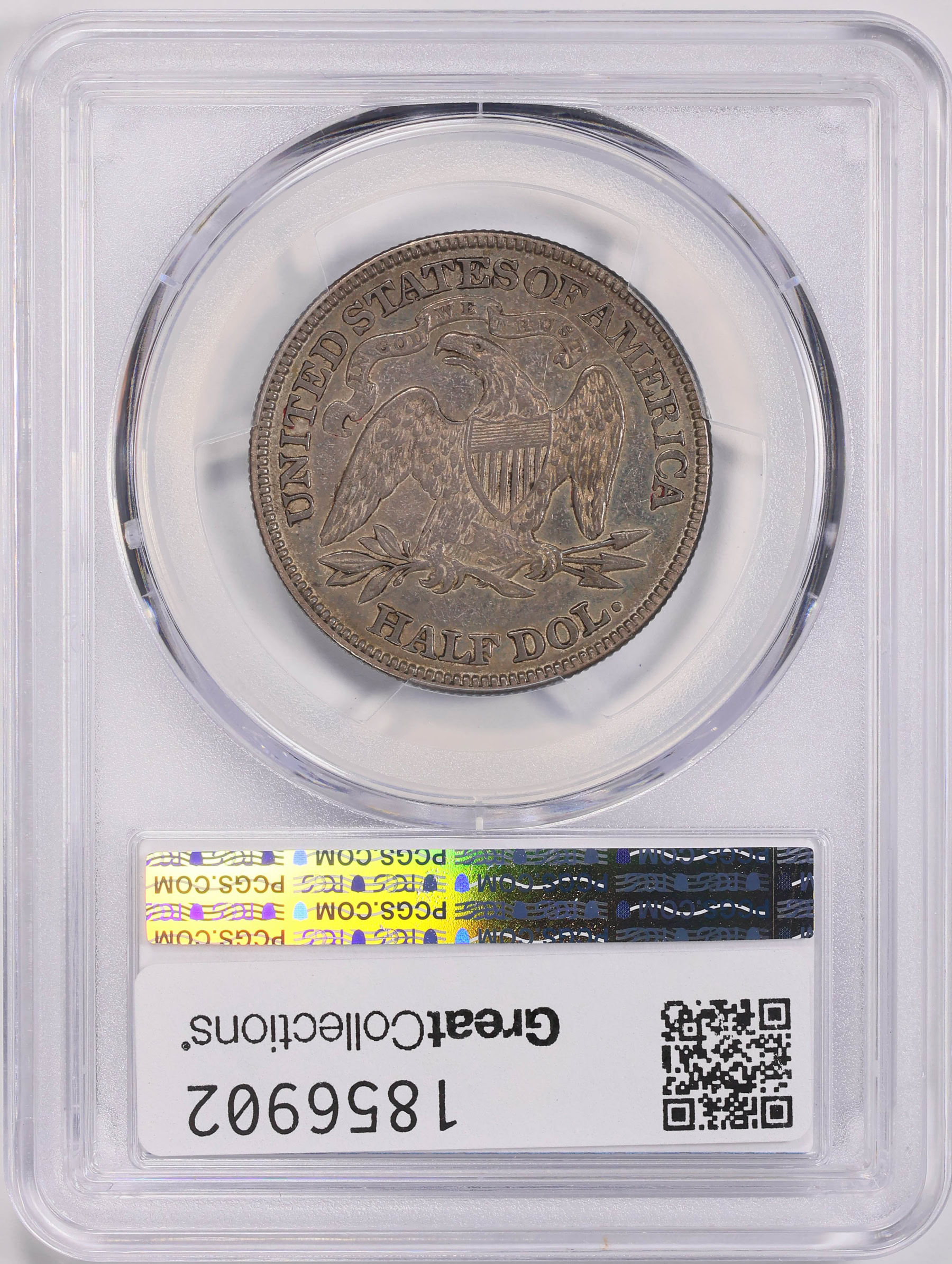 1877 Seated Liberty Half Dollar PCGS XF-40 (Item 1856902) | GreatCollections Coin Auctions