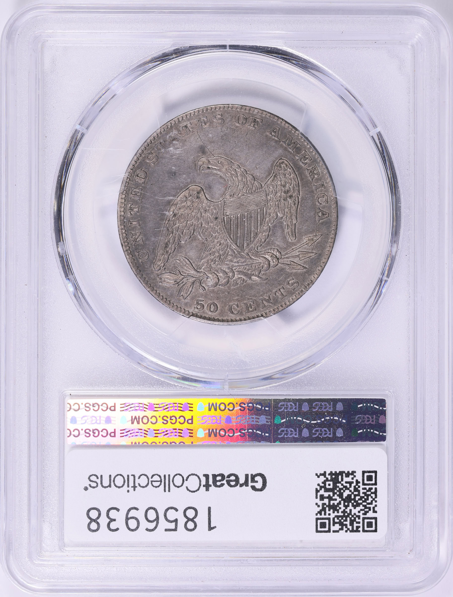 1837 Capped Bust Half Dollar PCGS Genuine XF Details (Item 1856938) | GreatCollections Coin Auctions