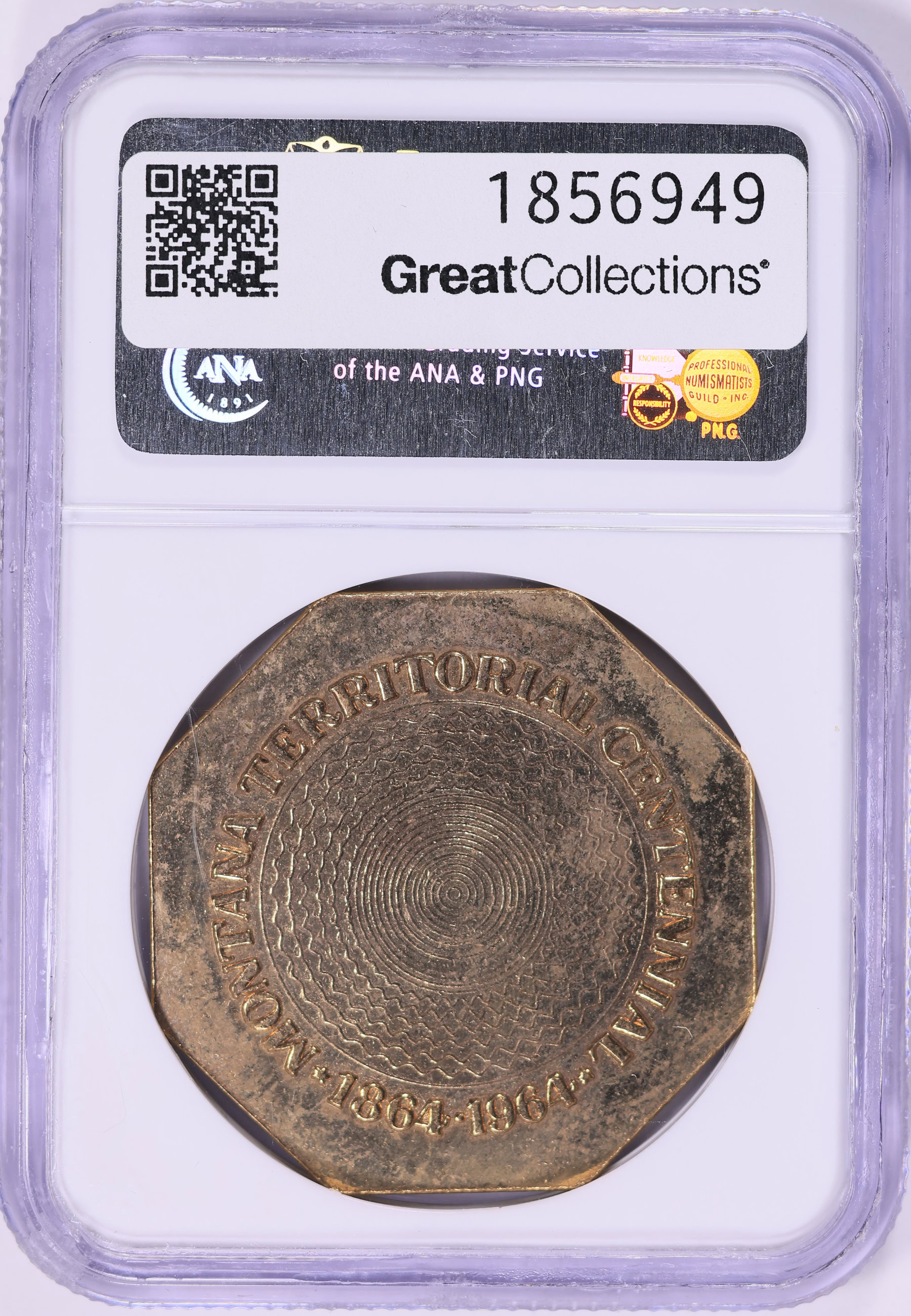 1964 Montana Centennial So-Called Dollar NGC MS-64 (Item 1856949 ...