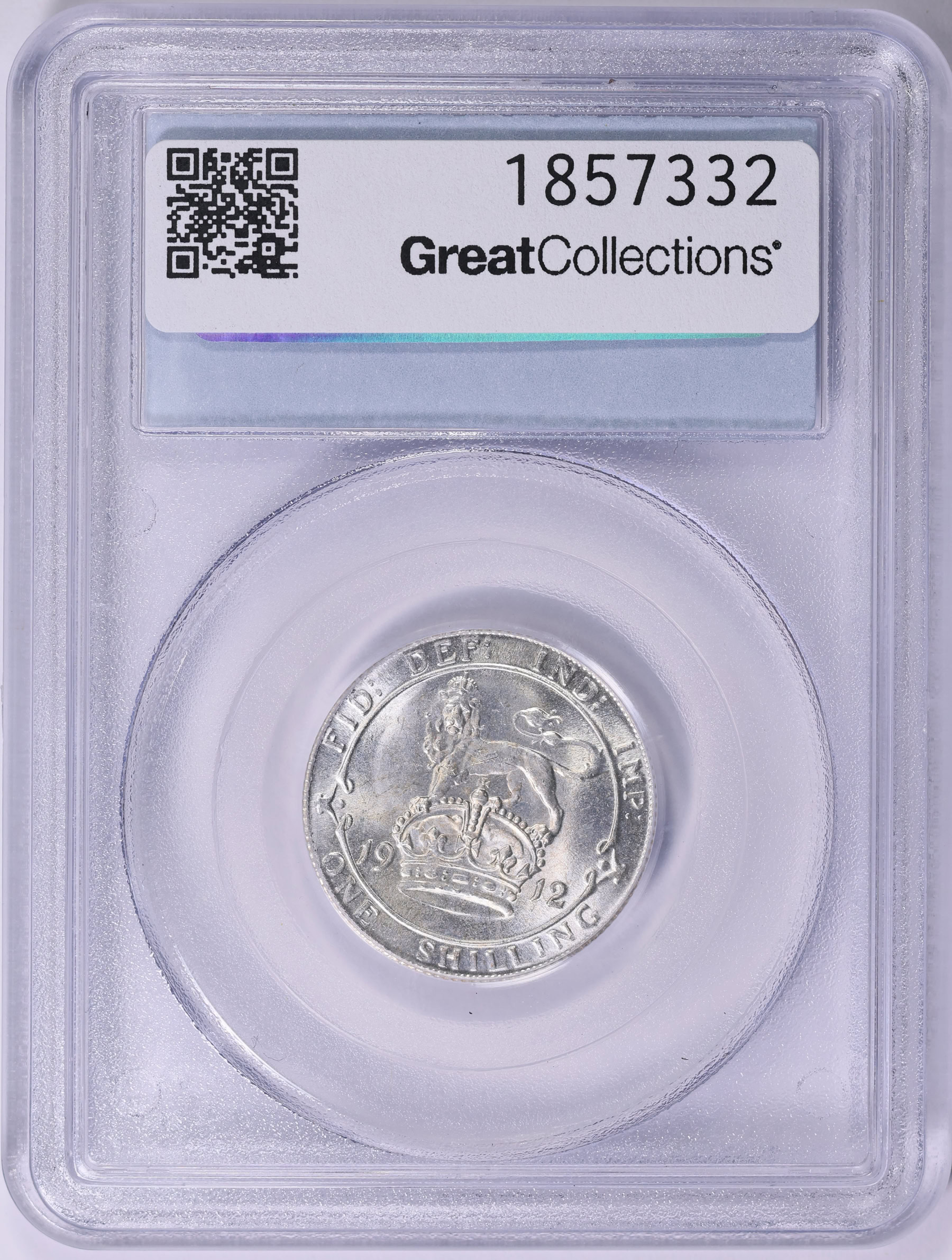 Great Britain 1912 Silver Shilling KM-816 PCGS MS-64 (Item 1857332 ...
