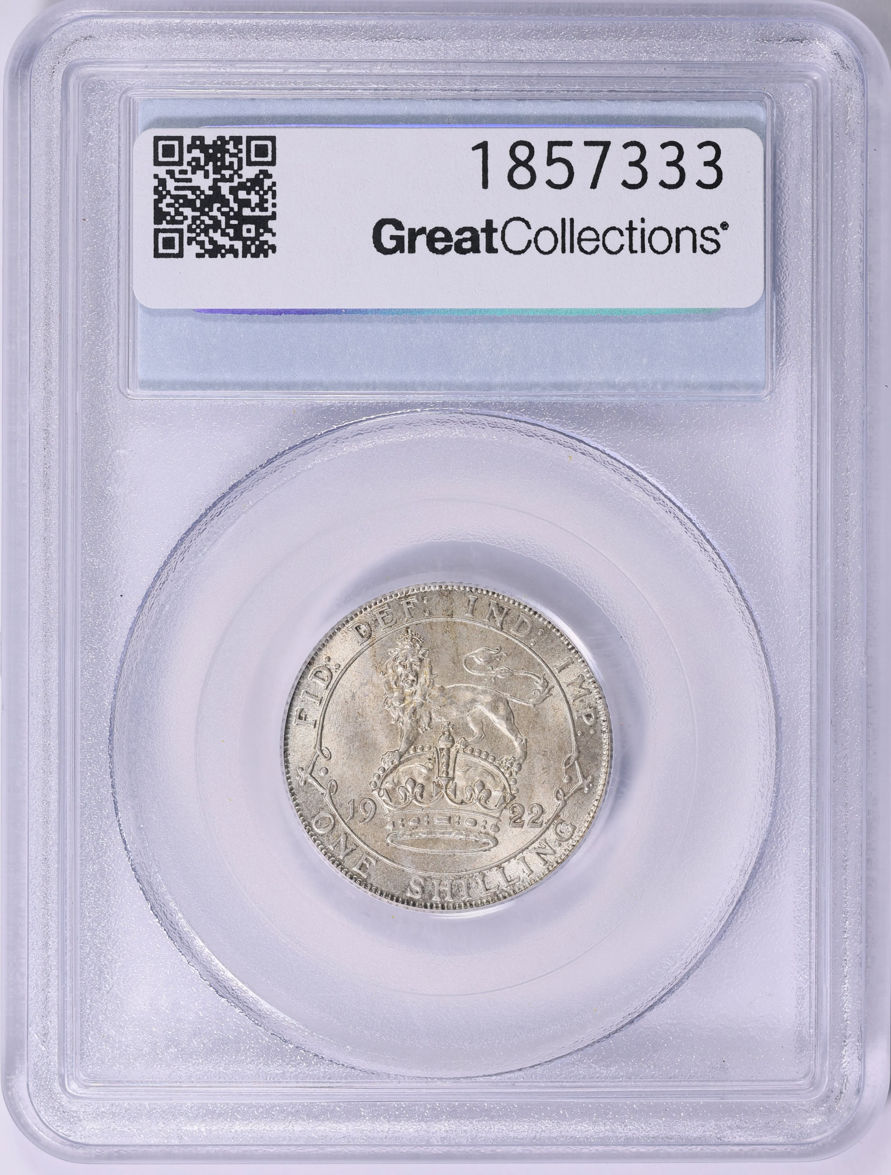 Great Britain 1922 Silver Shilling KM-816a PCGS MS-64 (Item 1857333 ...