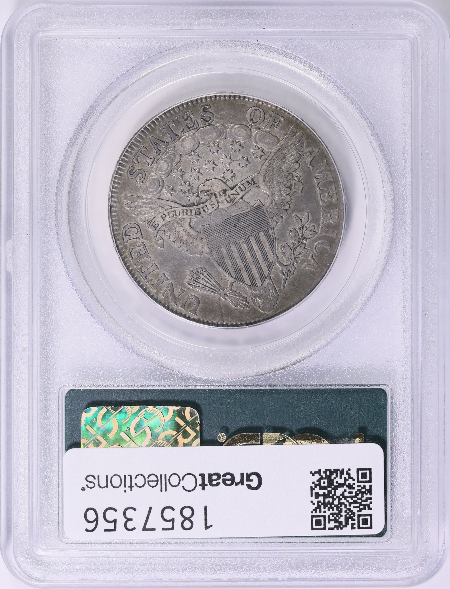 1806 Draped Bust Half Dollar PCGS VF-30 OGH (Item 1857356) | GreatCollections Coin Auctions