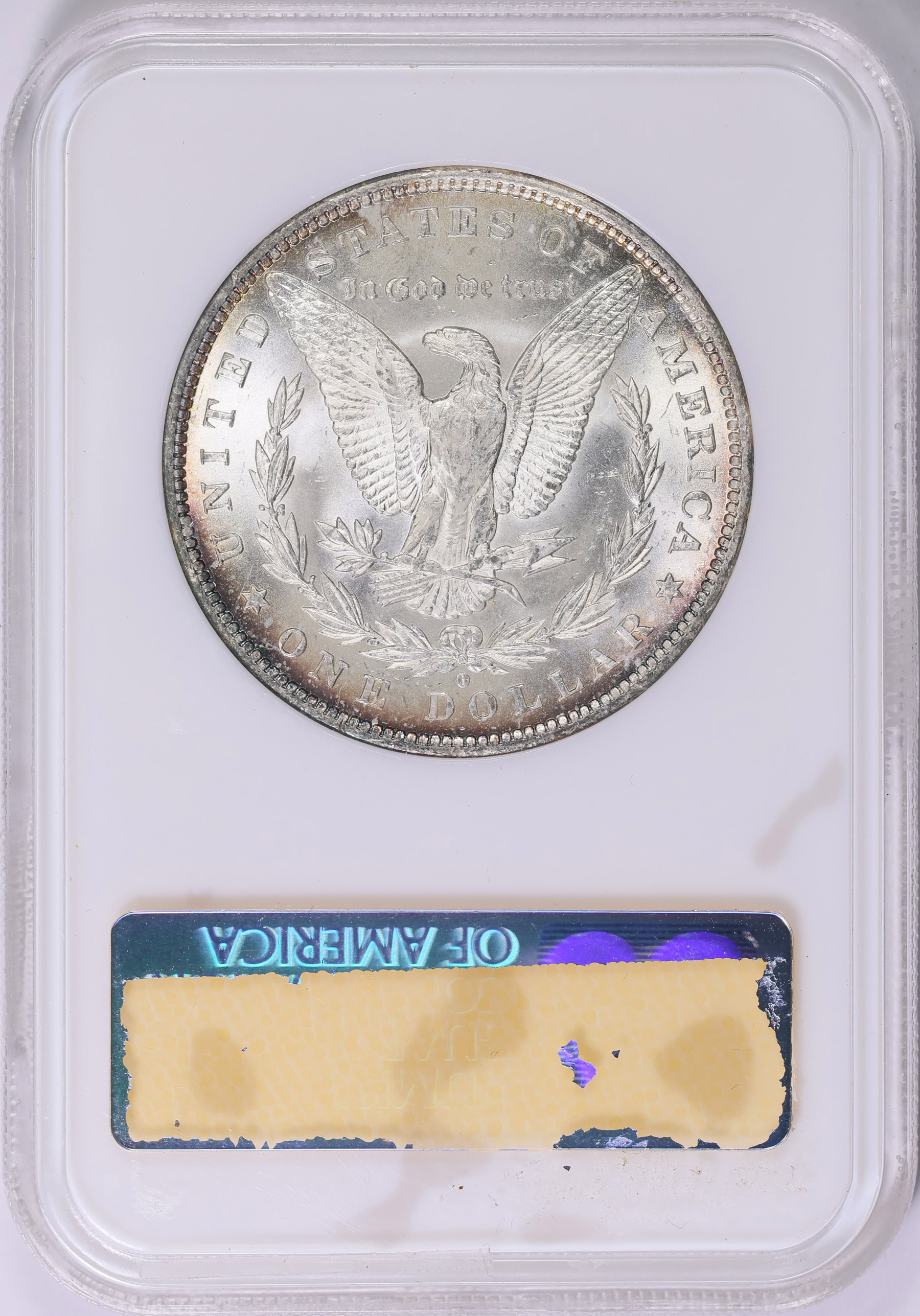 1884-O Morgan Silver Dollar NGC MS-64 OH (Toned) (Item 1857653) | GreatCollections Coin Auctions
