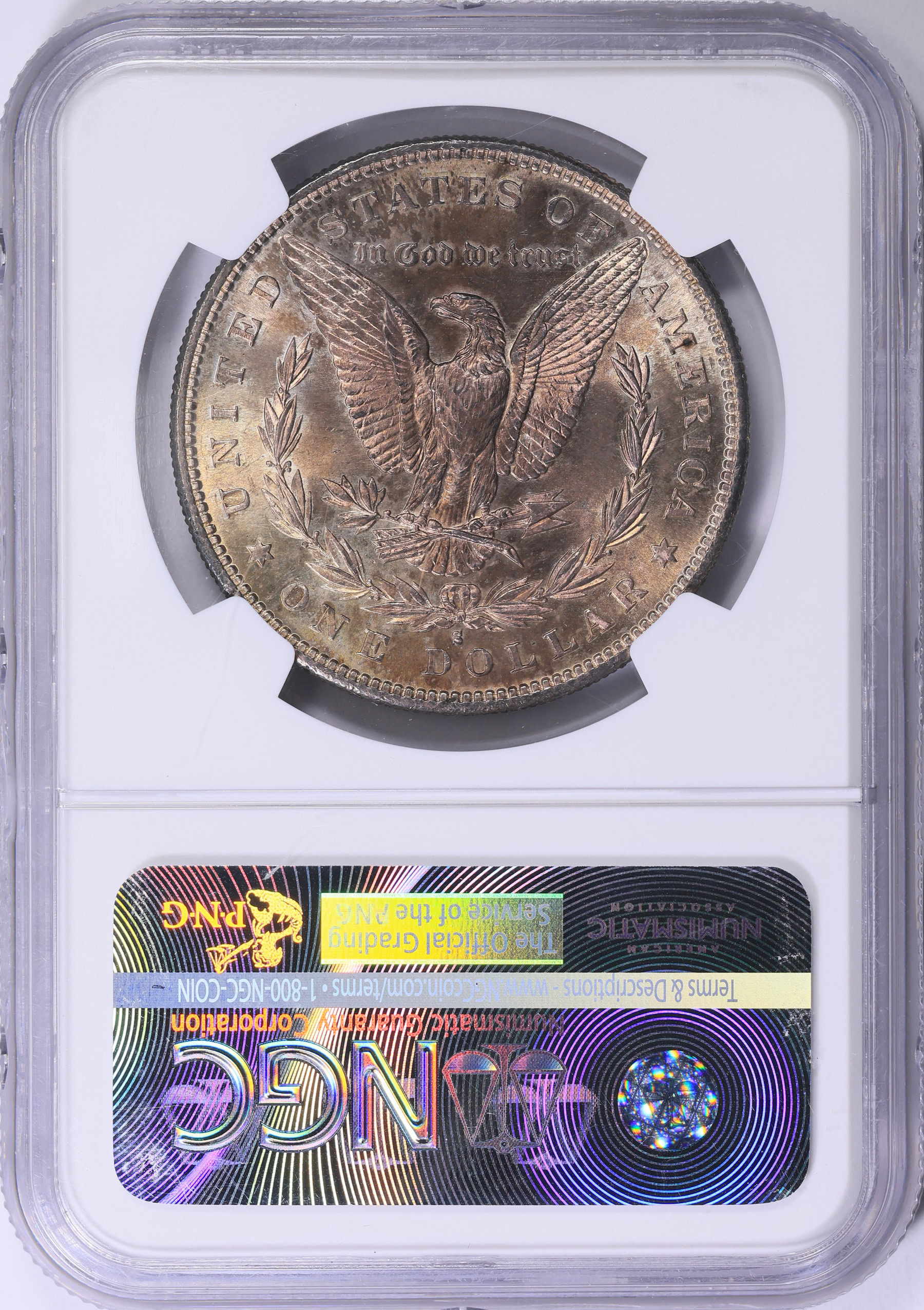 1882-S Morgan Silver Dollar NGC MS-63 (Item 1858037) | GreatCollections Coin Auctions
