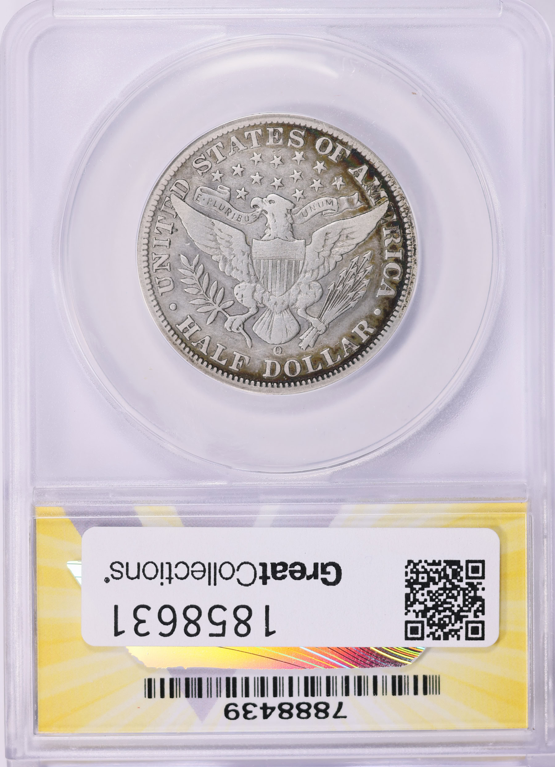 1898-O Barber Half Dollar ANACS F-12 Details (Item 1858631) | GreatCollections Coin Auctions