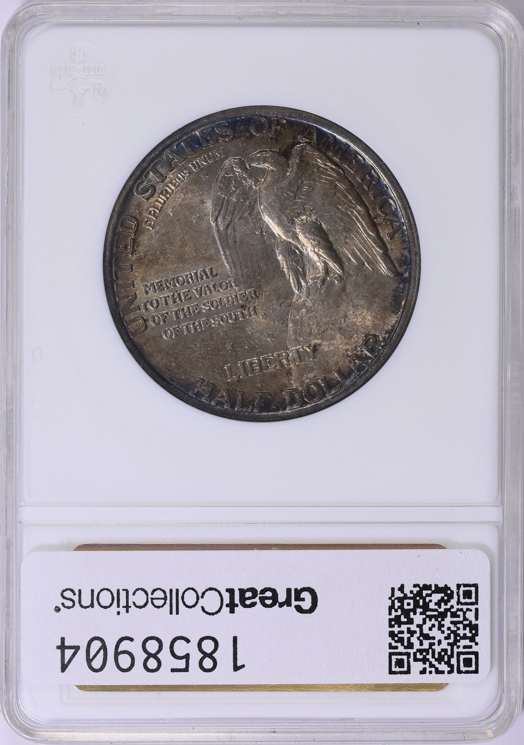 1925 Stone Mountain Memorial Half Dollar Doubled Die Obverse ANACS MS-63 OH (Item 1858904 ...