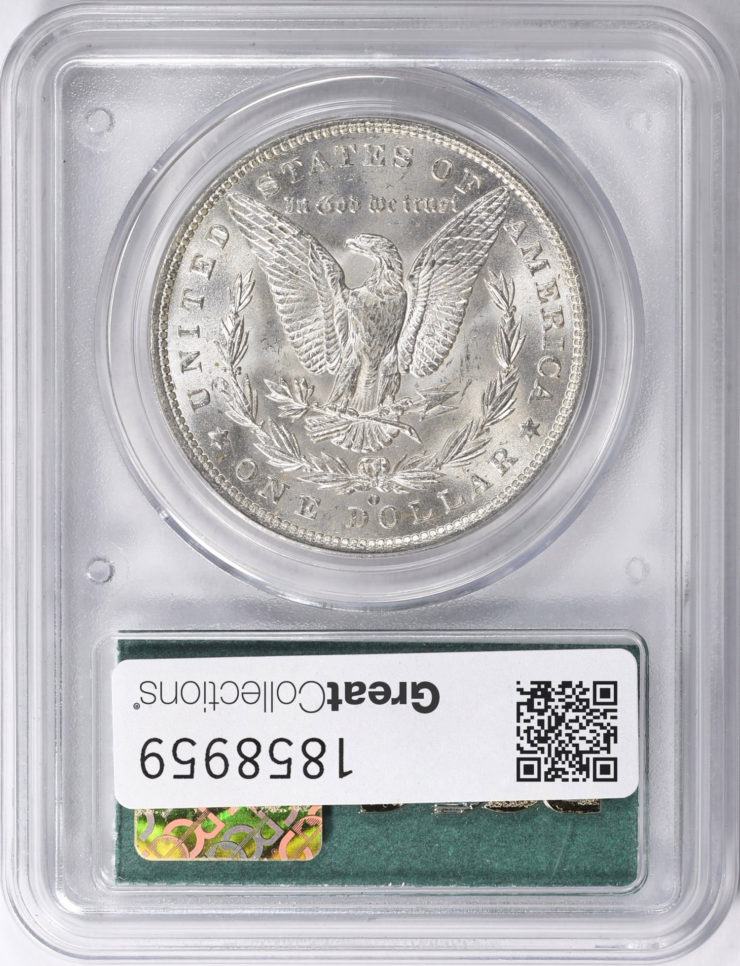 1888-O Morgan Silver Dollar PCGS MS-64 OGH (2nd Gen) (Item 1858959) | GreatCollections Coin Auctions