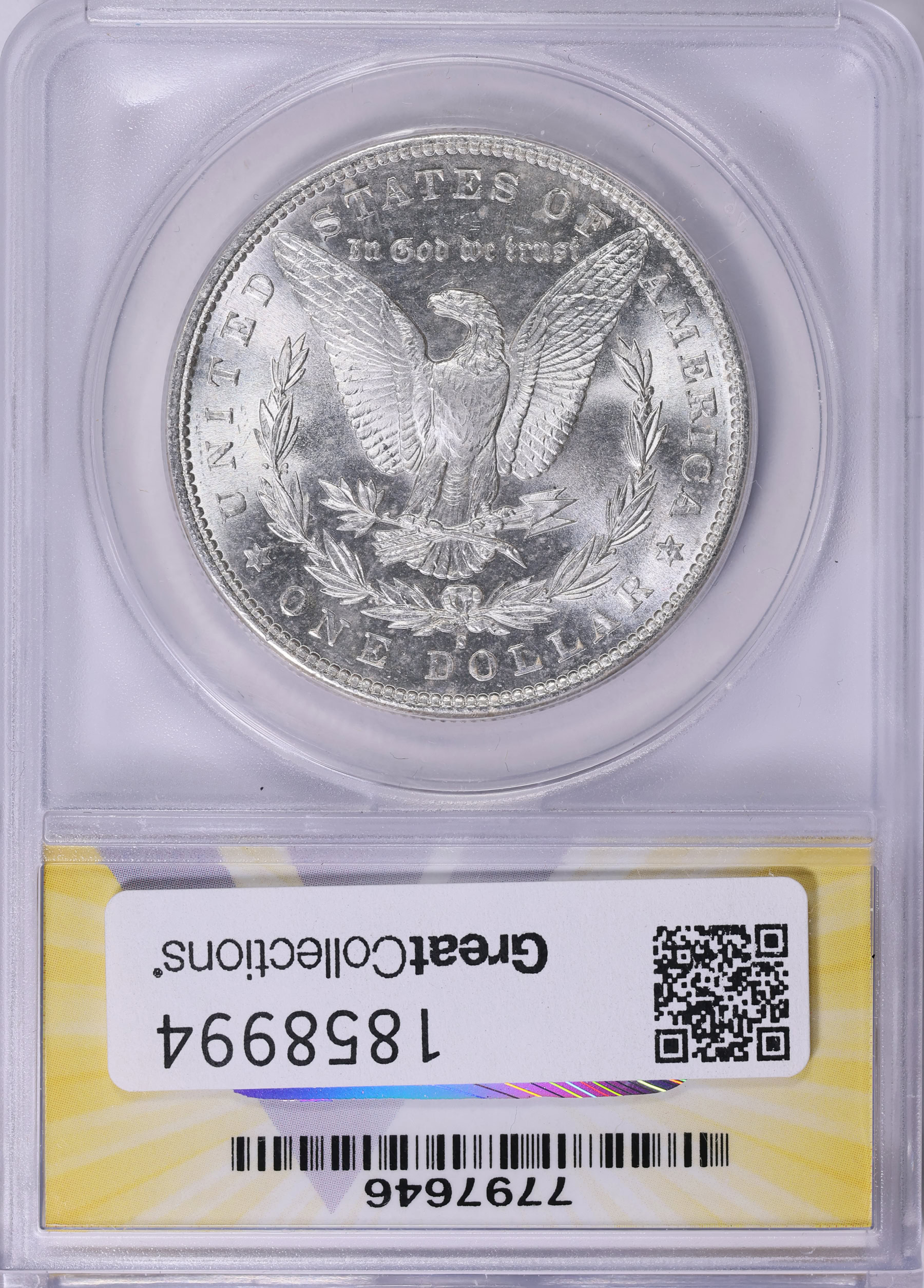 1881-S Morgan Silver Dollar ANACS MS-63 (Item 1858994 ...