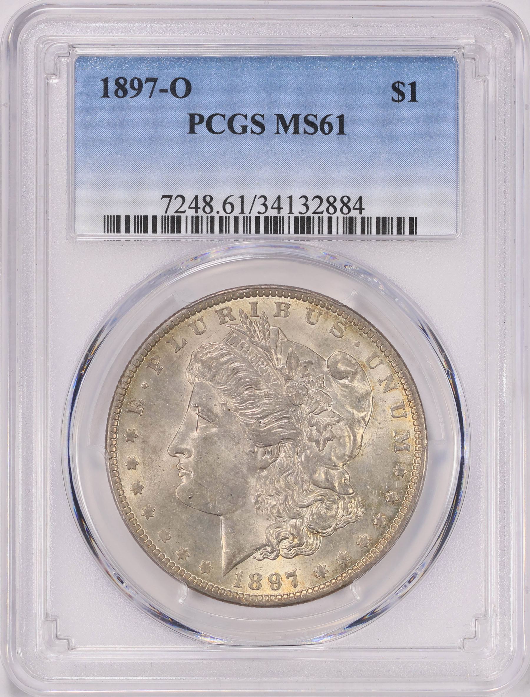 1897-O Morgan Silver Dollar PCGS MS-61 (Item 1859331) | GreatCollections Coin Auctions