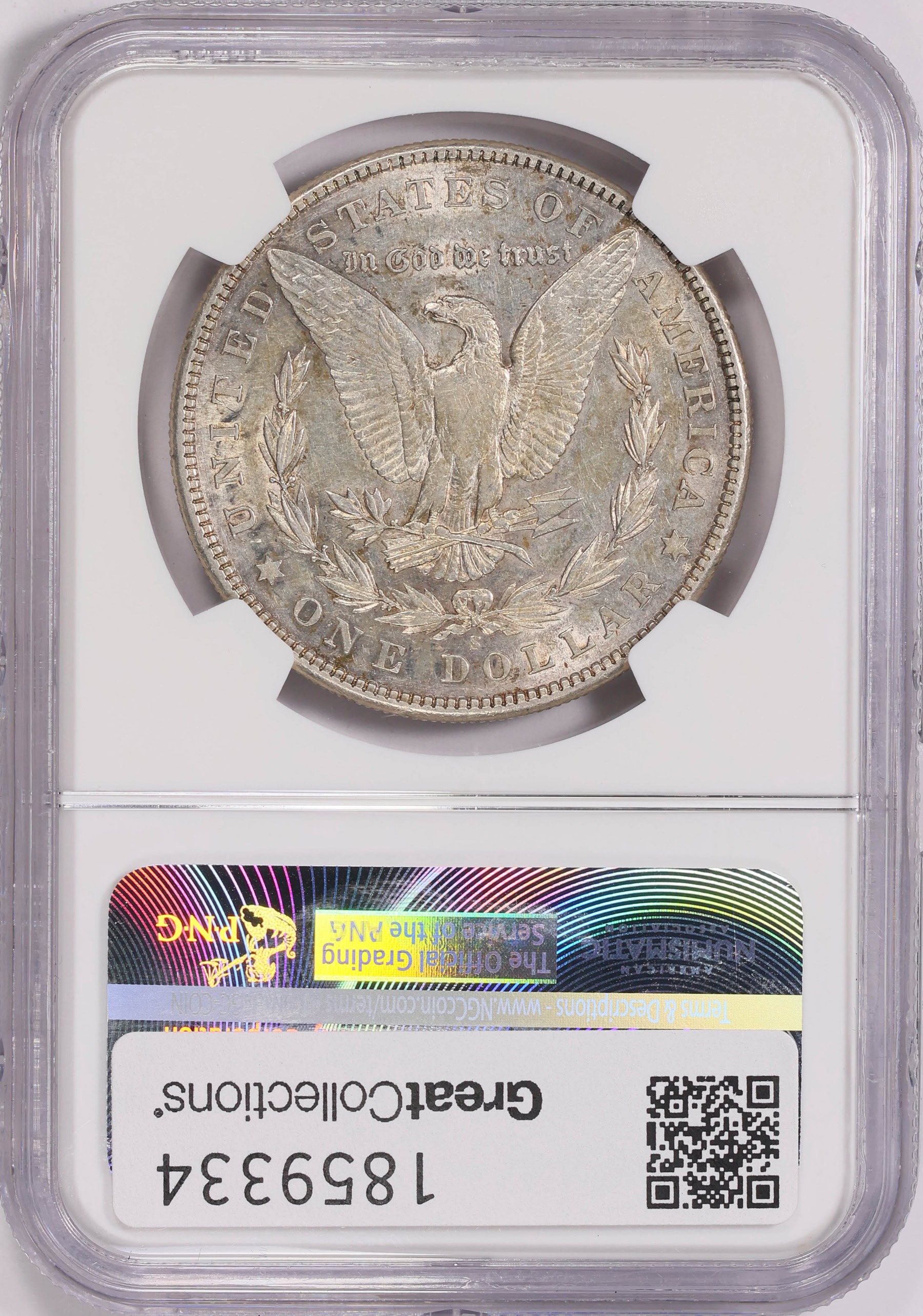 1904-S Morgan Silver Dollar NGC AU-55 (Item 1859334) | GreatCollections Coin Auctions