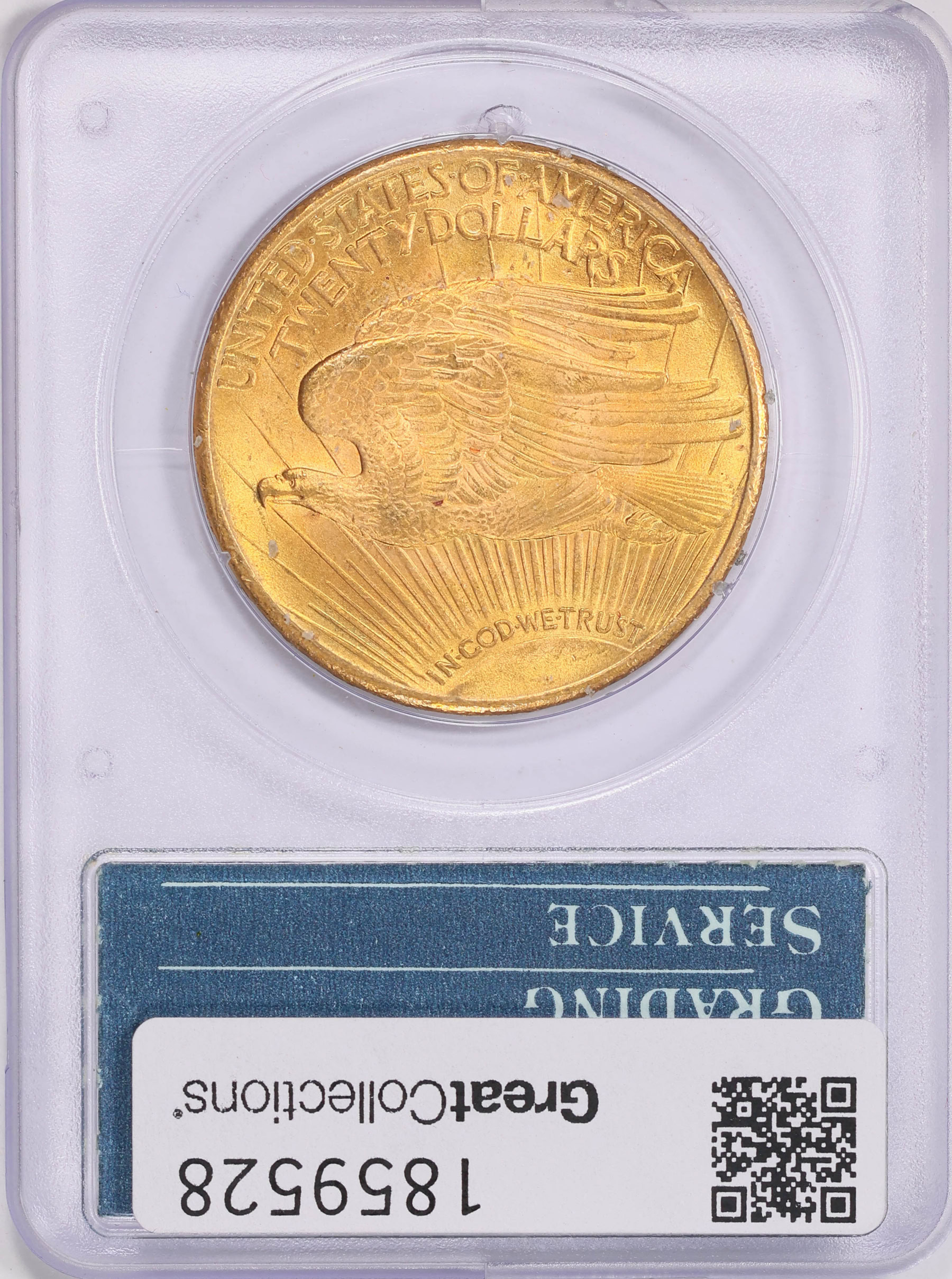 1924 Saint-Gaudens Gold Double Eagle PCGS MS-64 (CAC Green) OGH (1st Gen) (Item 1859528 ...