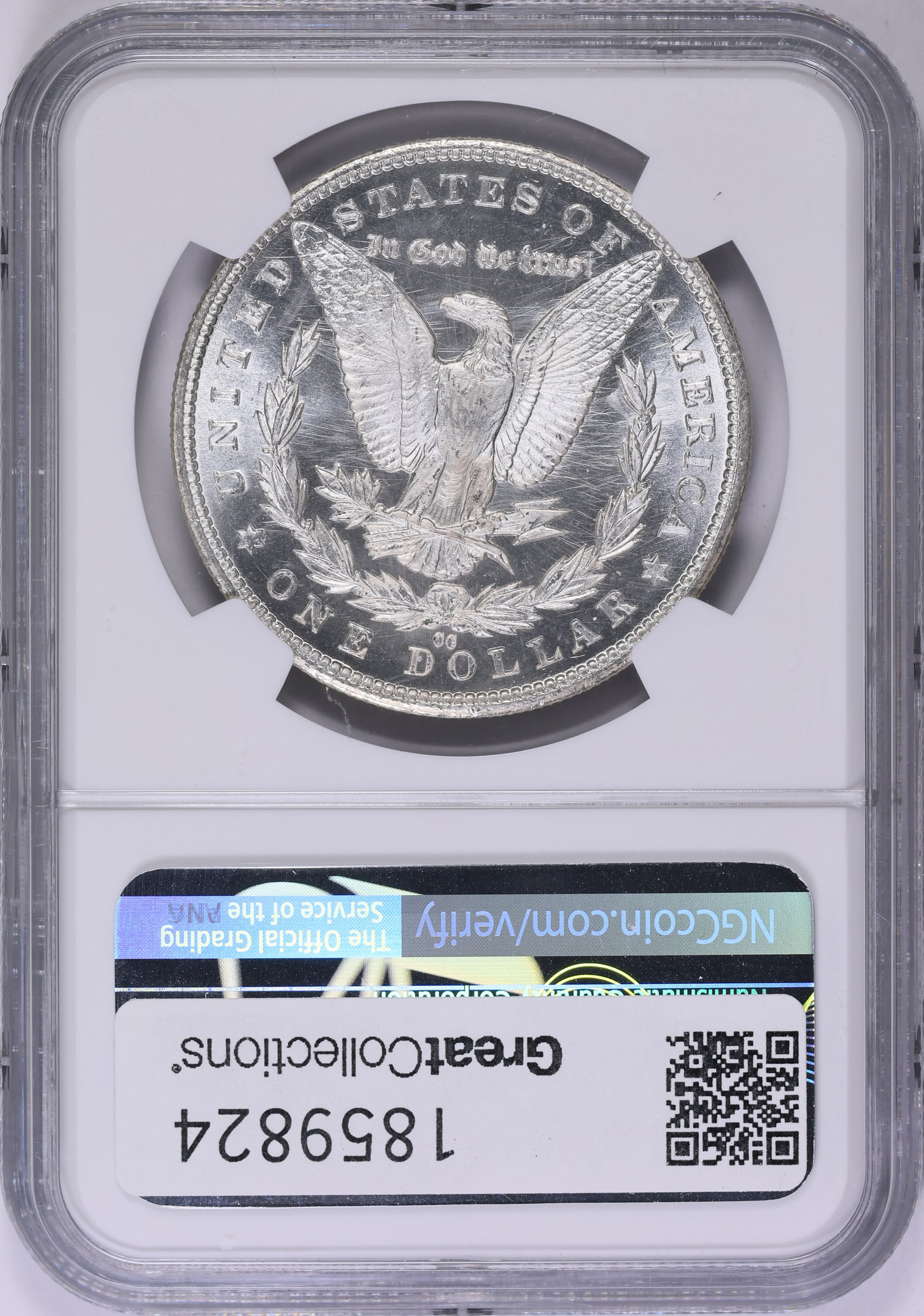 1883-CC Morgan Silver Dollar NGC MS-67 (Item 1859824 ...