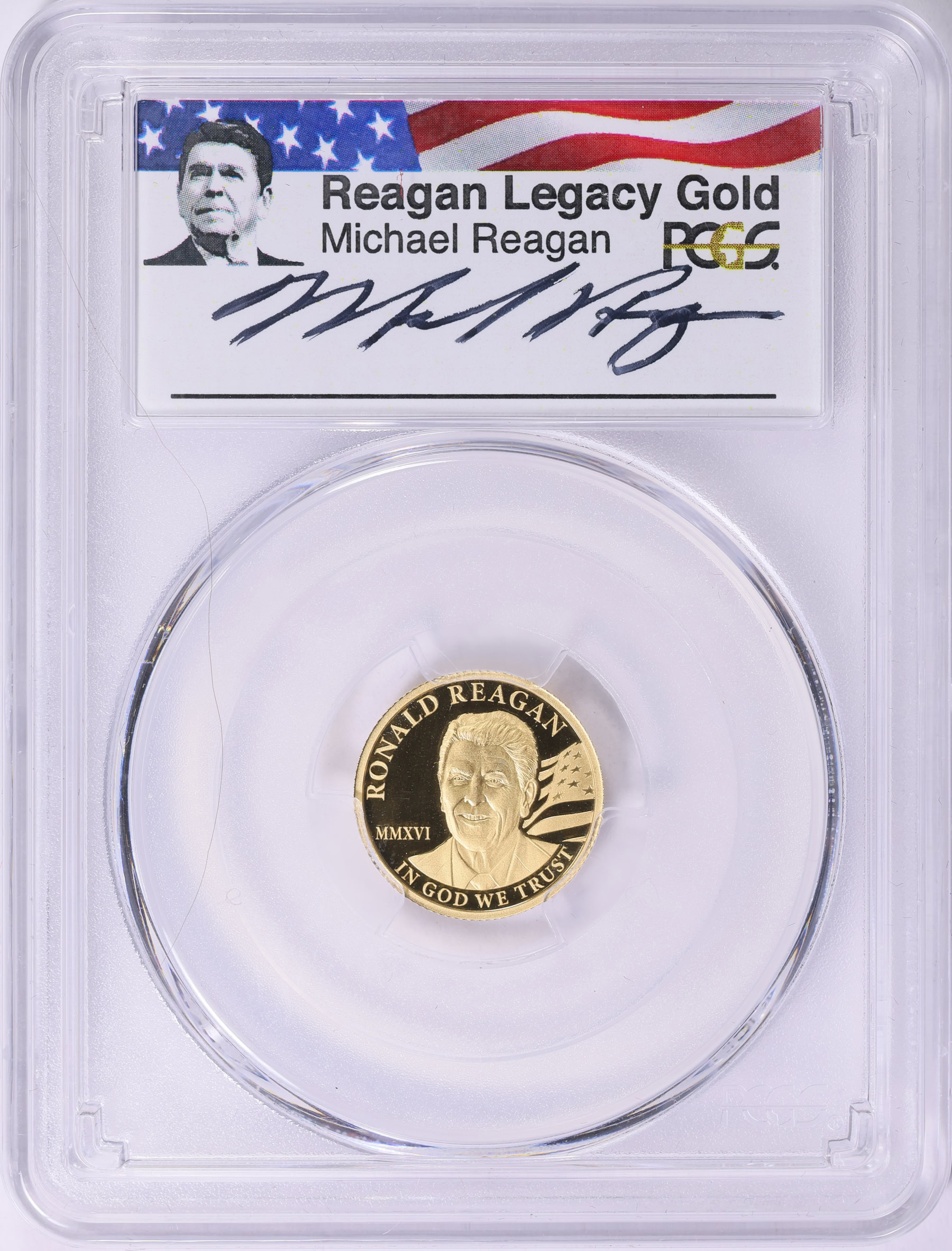 Cook Islands 2016 $20 Ronald Reagan First Strike Reagan Legacy Gold ...