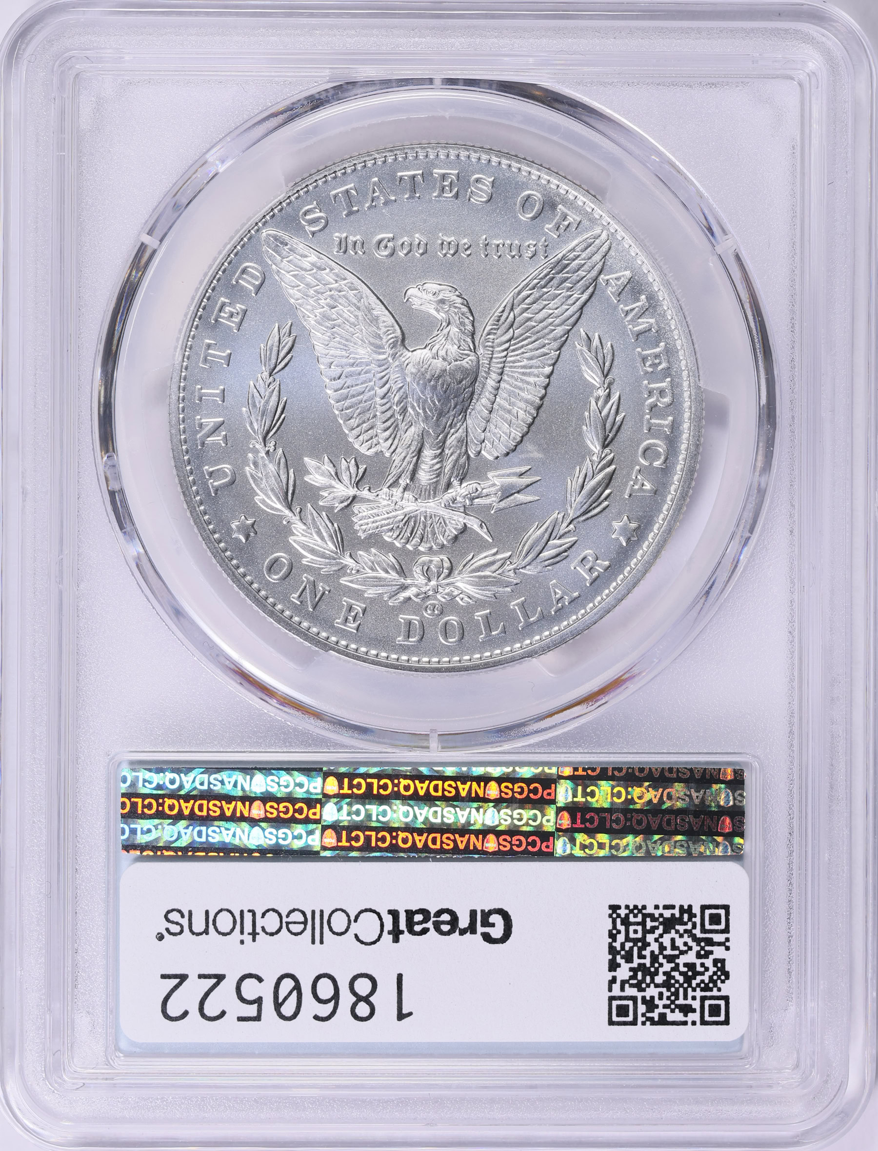 2021-CC Morgan Silver Dollar CC Privy 100th Anniversary First Day of ...