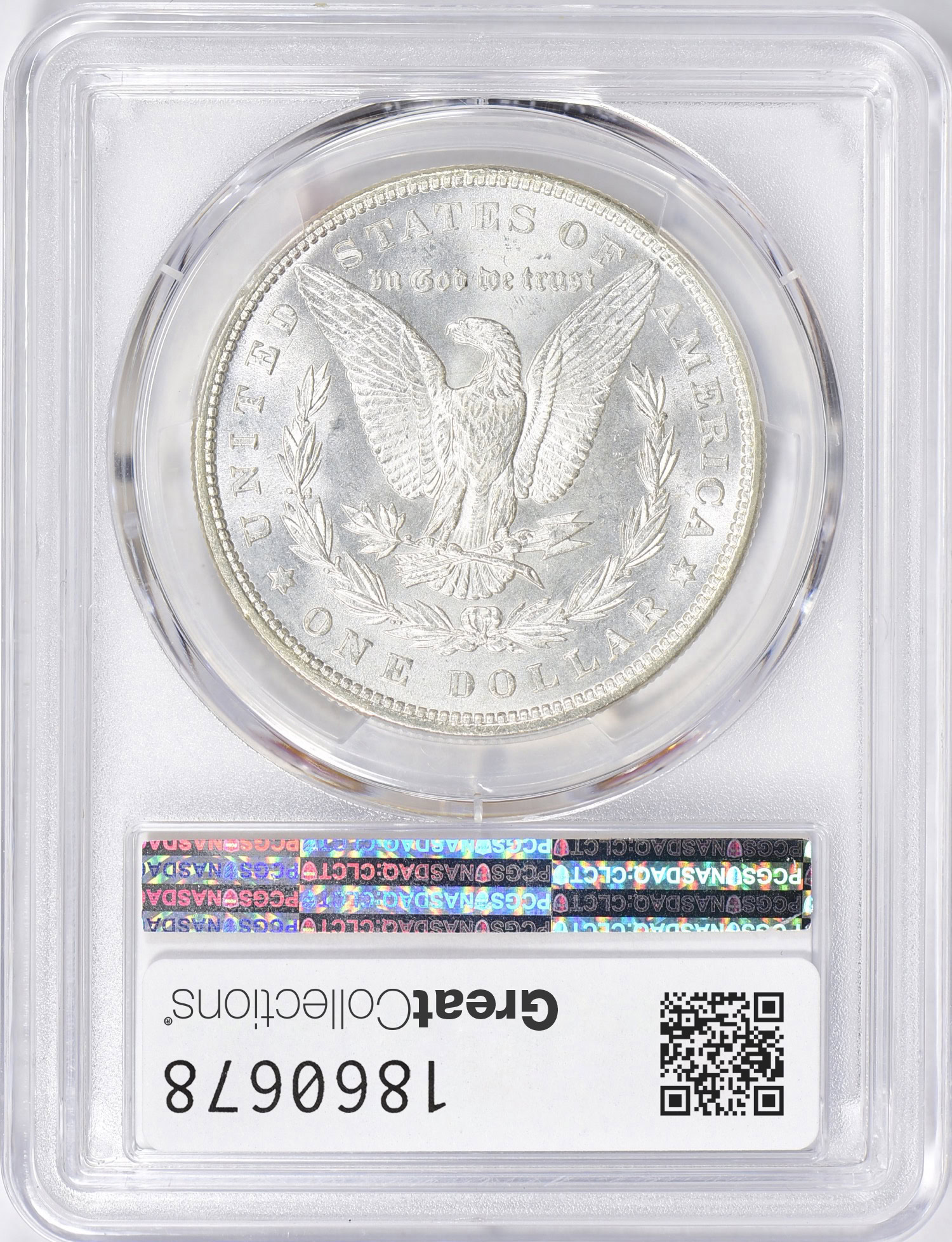 1880 Morgan Silver Dollar PCGS MS-65+ (Item 1860678) | GreatCollections Coin Auctions
