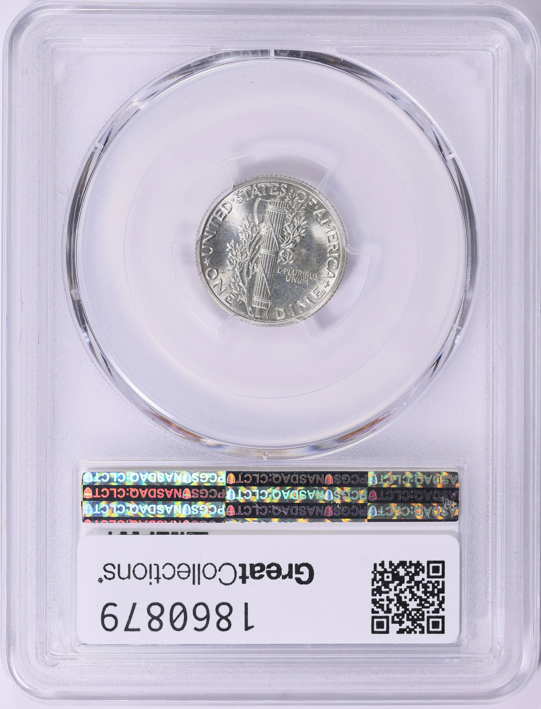 1939 Mercury Dime PCGS Proof-66 (CAC Green) (Item 1860879) | GreatCollections Coin Auctions