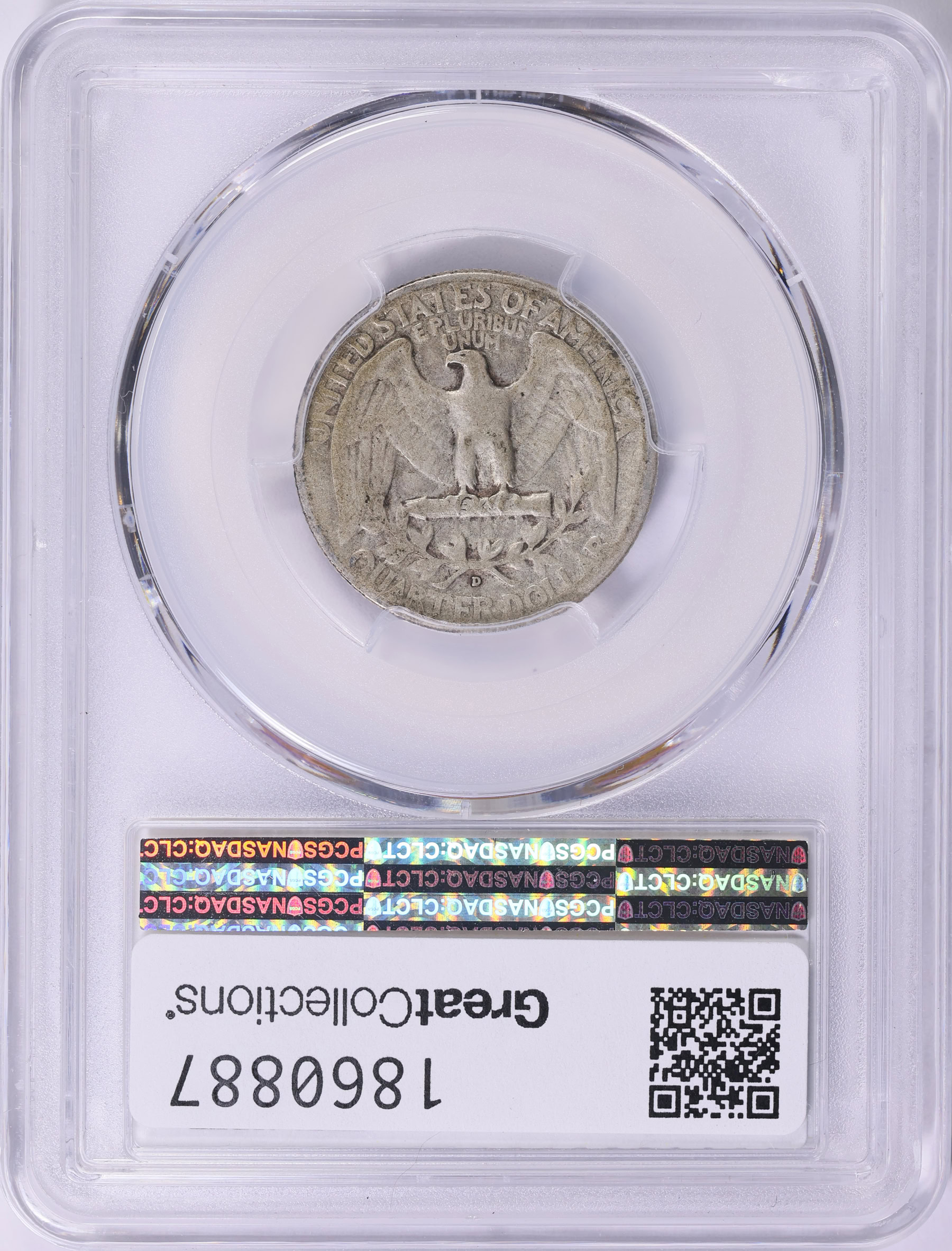 1942-D Washington Quarter Doubled Die Obverse FS-101 (FS-015) PCGS F-12 (Item 1860887 ...