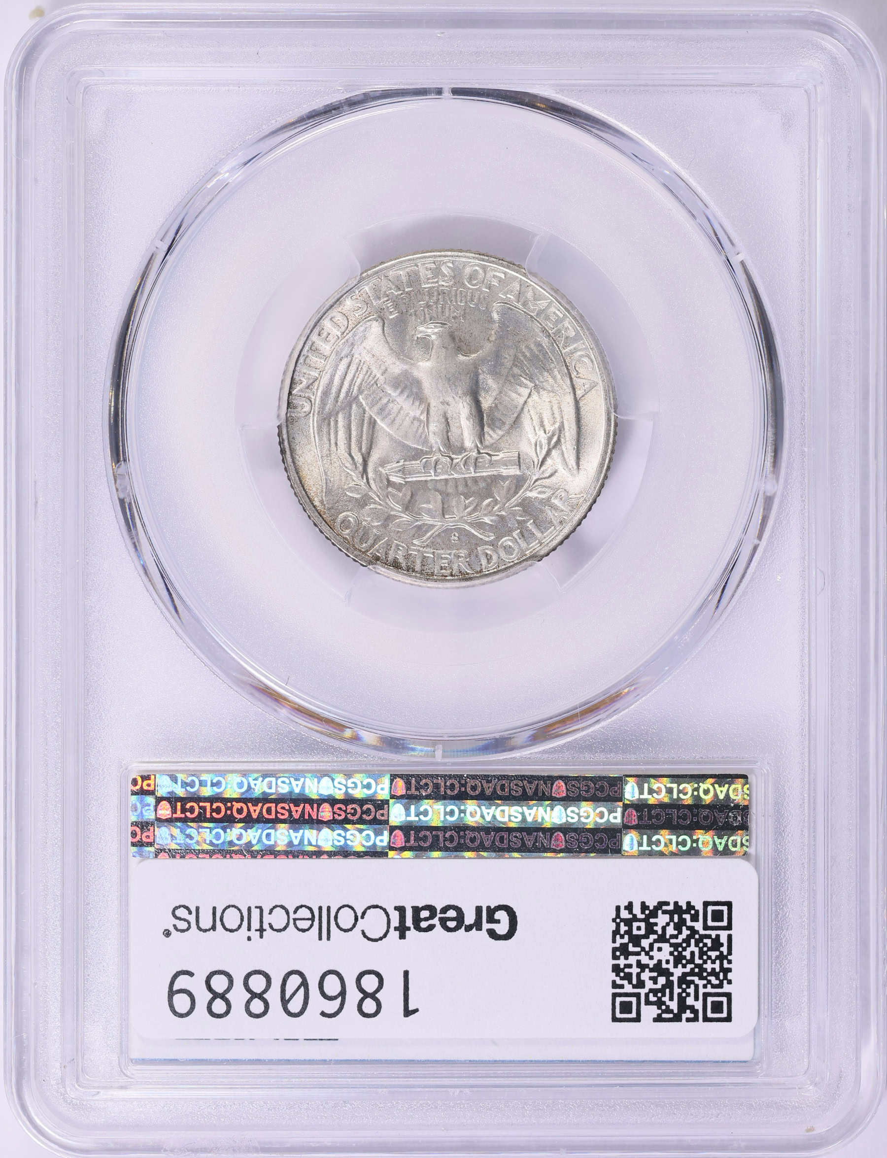 1947-S/S Washington Quarter Repunched Mintmark FS-502 PCGS MS-65 (Item 1860889 ...