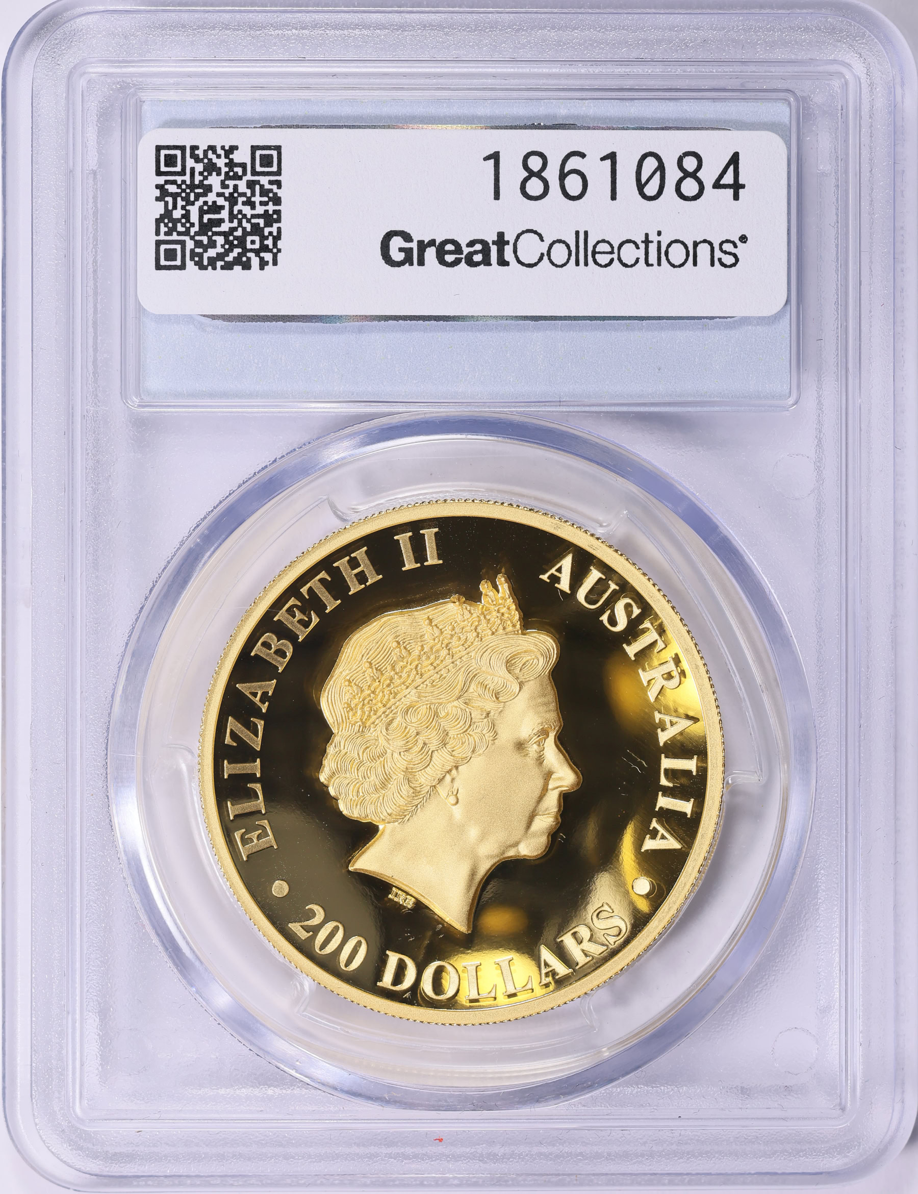 Australia 2013-P Gold $200 Koala - High Relief First Year of Issue KM ...