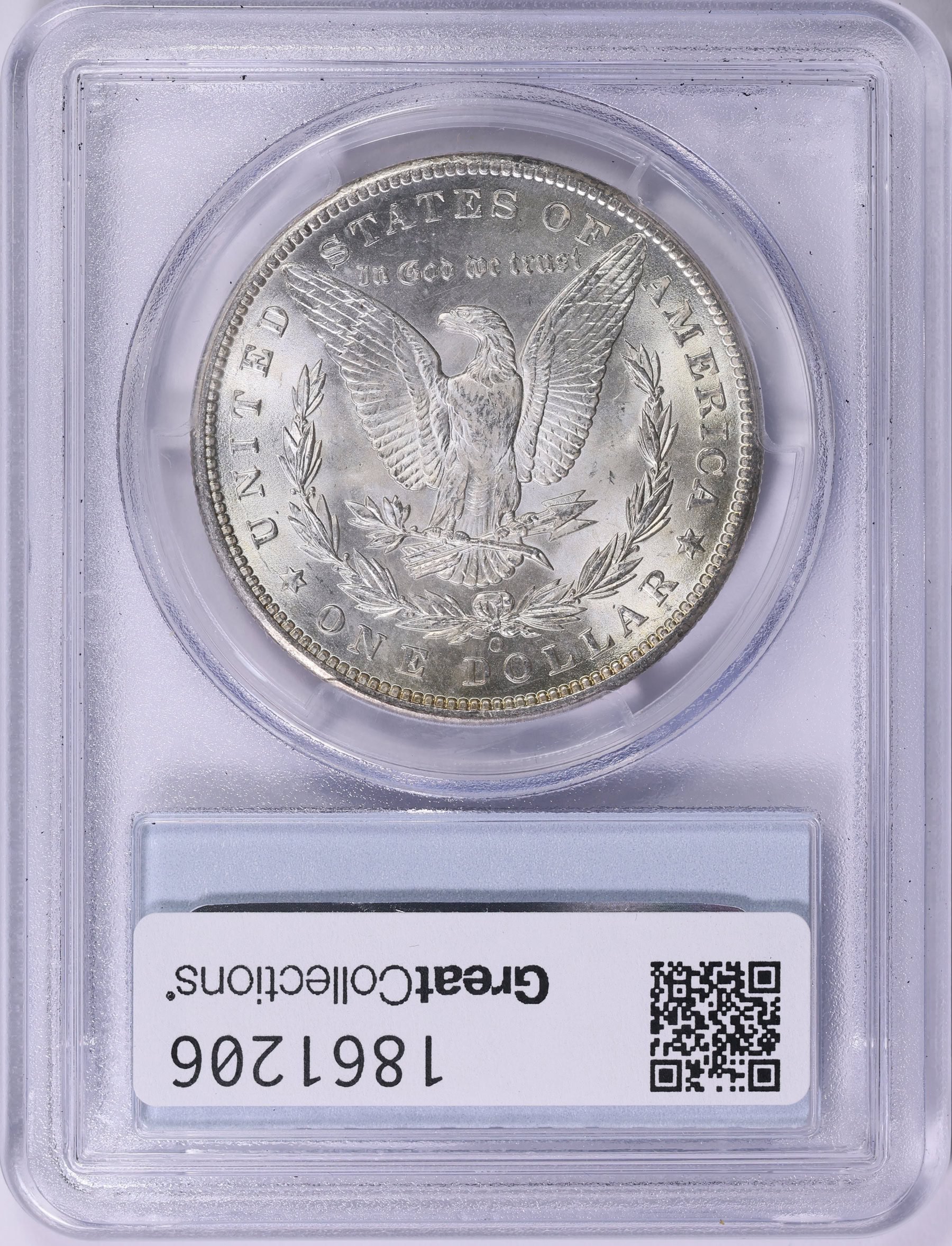 1898-O Morgan Silver Dollar PCGS MS-63 (Item 1861206) | GreatCollections Coin Auctions